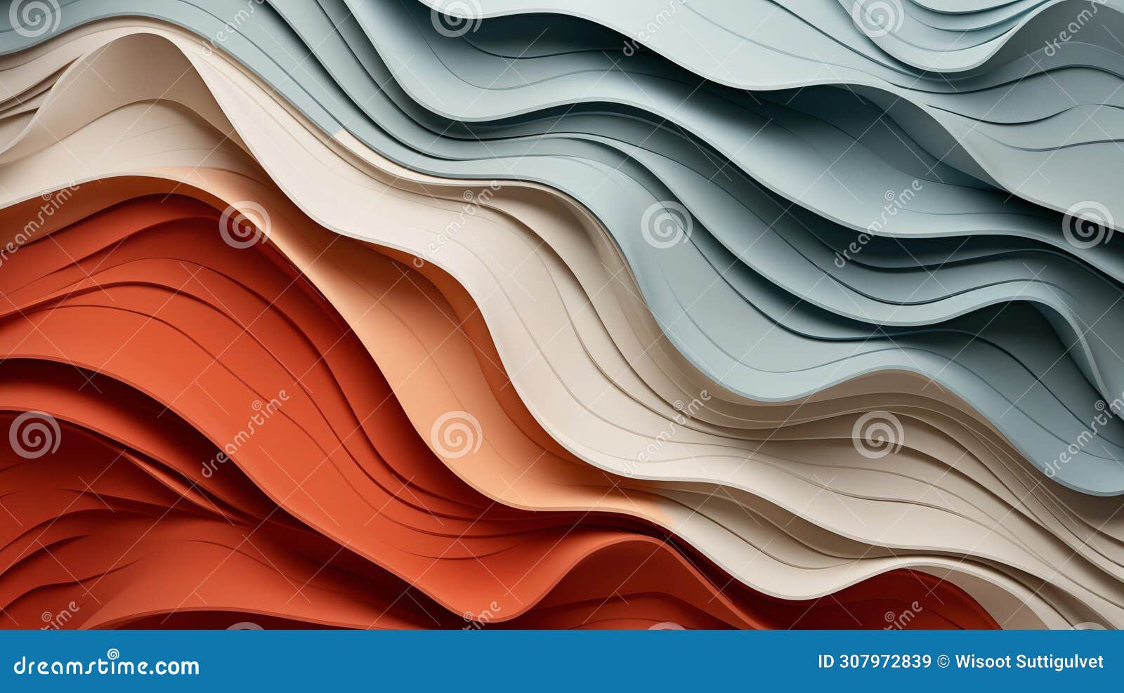 Background Image of a Rough Page Fold the Paper Pattern into Waves ...