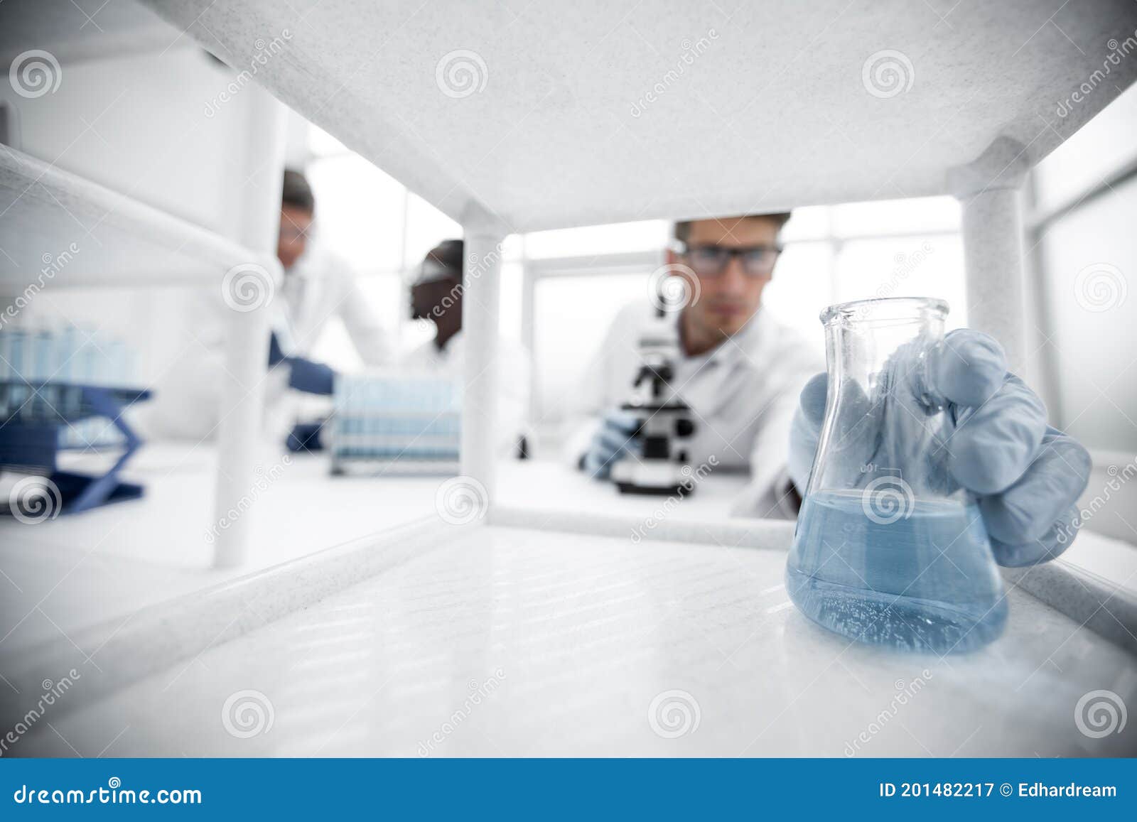 Background Image of Scientists in the Laboratory Stock Image - Image of ...