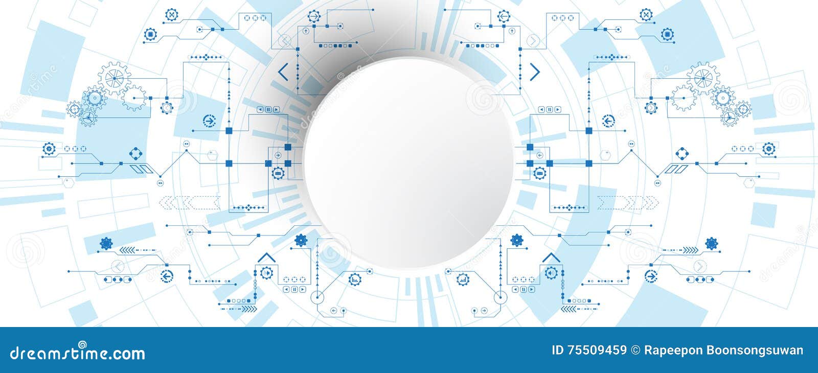 The Background Image Shows the Abstract Concept of Innovation and ...