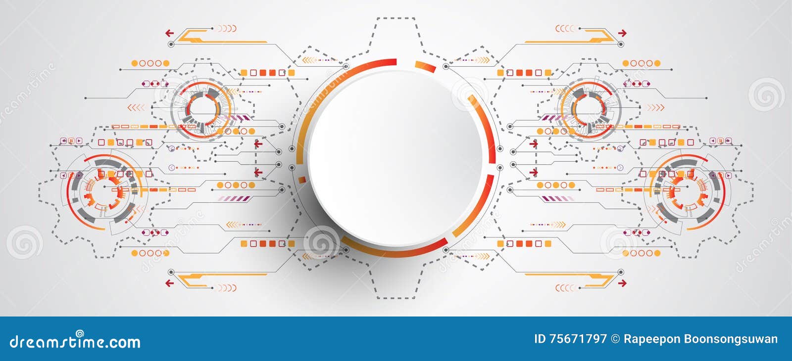 The Background Image Shows the Abstract Concept of Innovation and ...