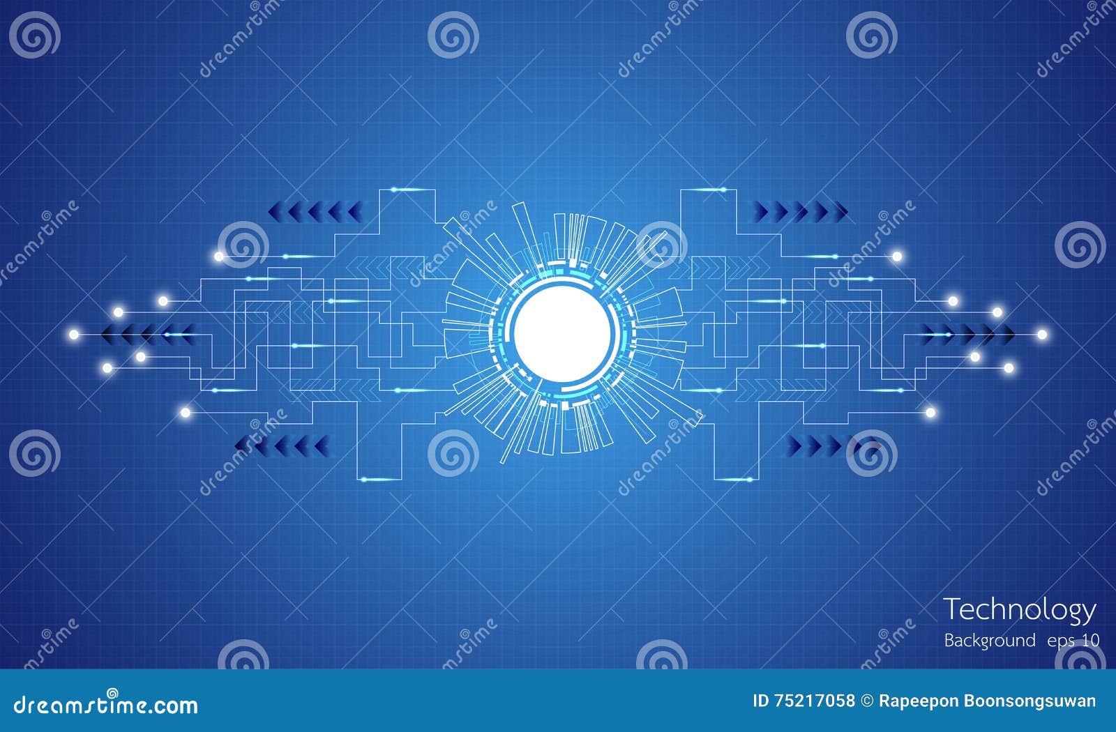 The Background Image Shows the Abstract Concept of Innovation and ...