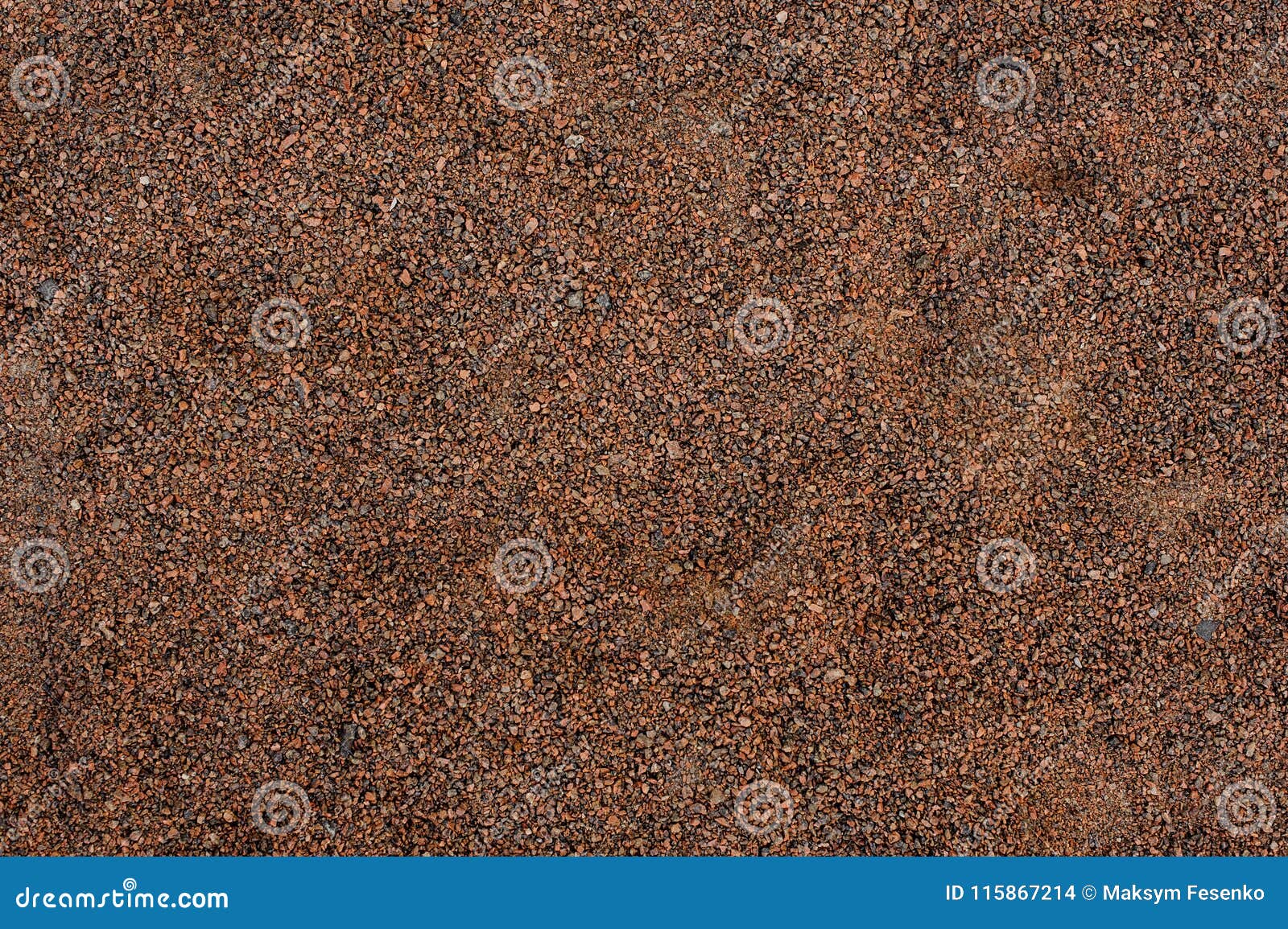 Background Image of the Small Brown, Red and Grey Pebbles Stock Photo ...