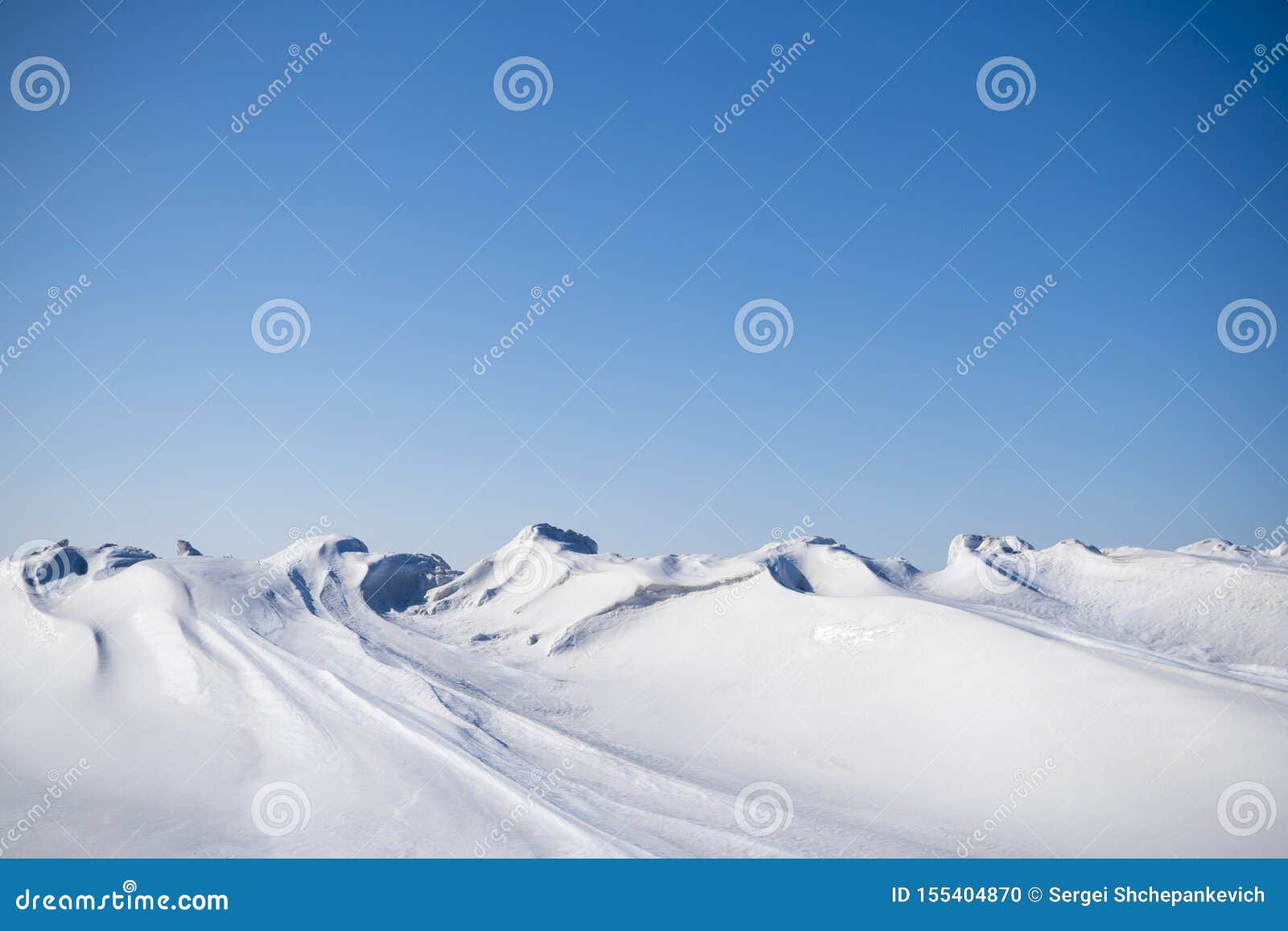 Snowy Landscapes of Siberia Stock Photo - Image of nature, path: 155404870