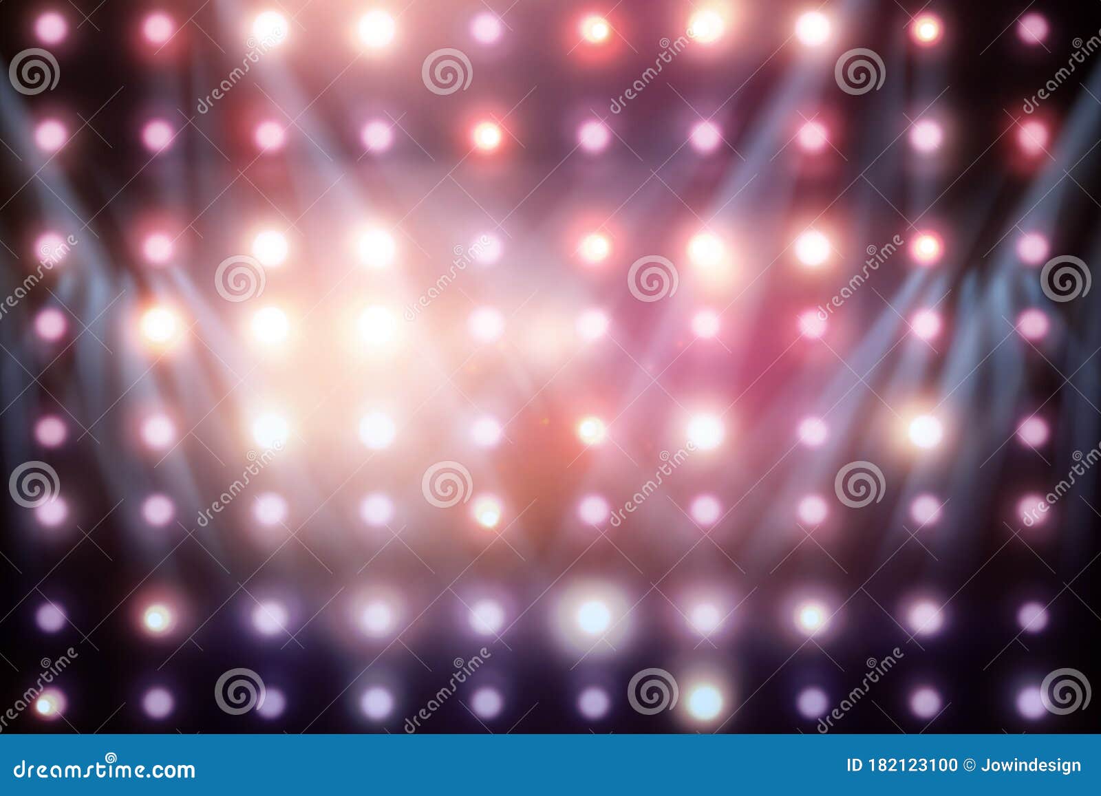 Background Image of Stage in Color Lights Stock Photo - Image of ...