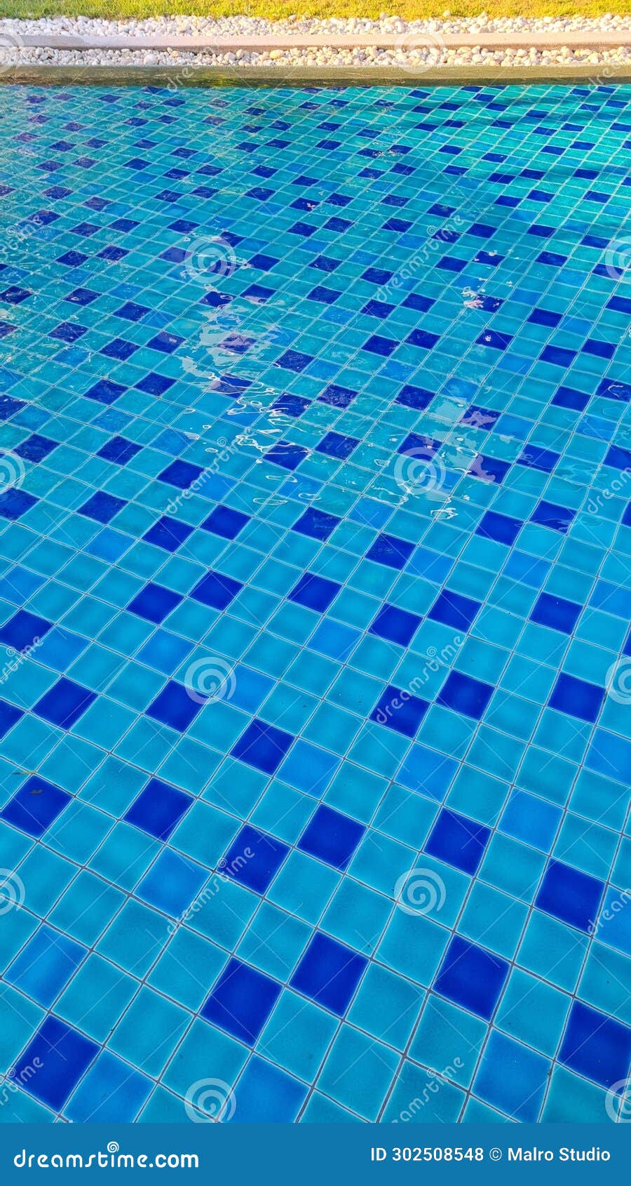 Background Image of Swimming Pool Tiles, Grid Pattern Stock Photo ...