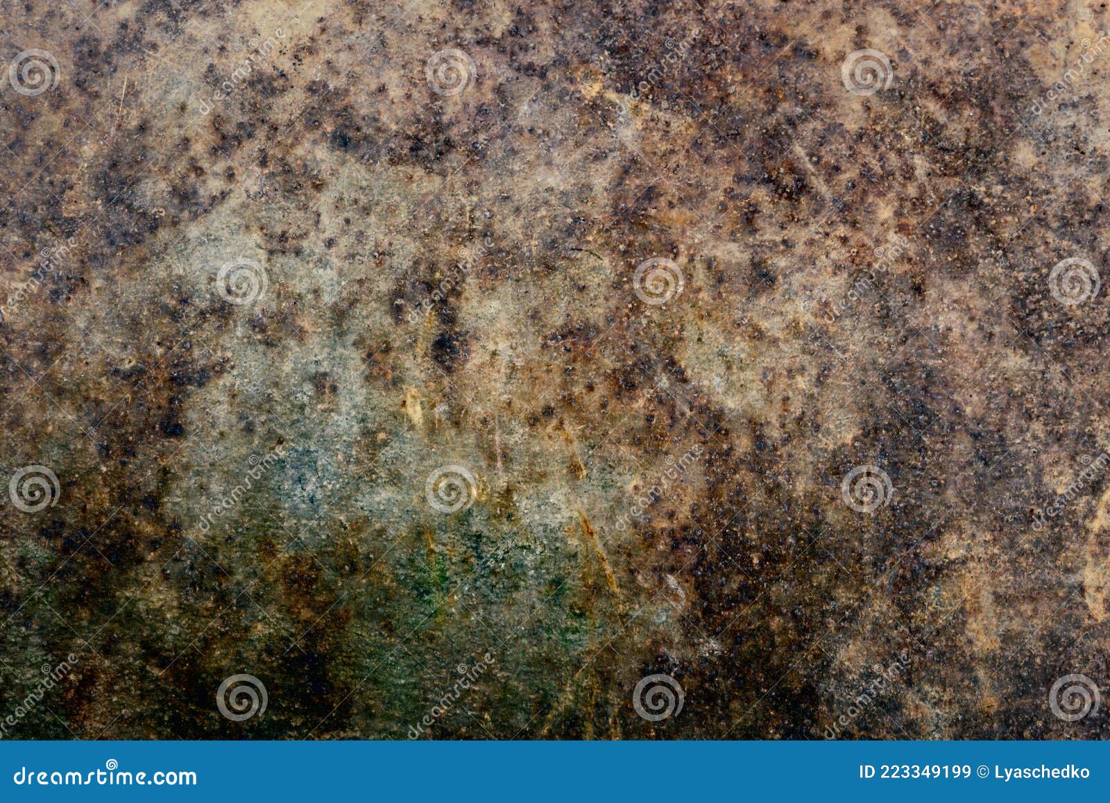 Metal Surface with Rust Elements, Background Image Stock Image - Image ...