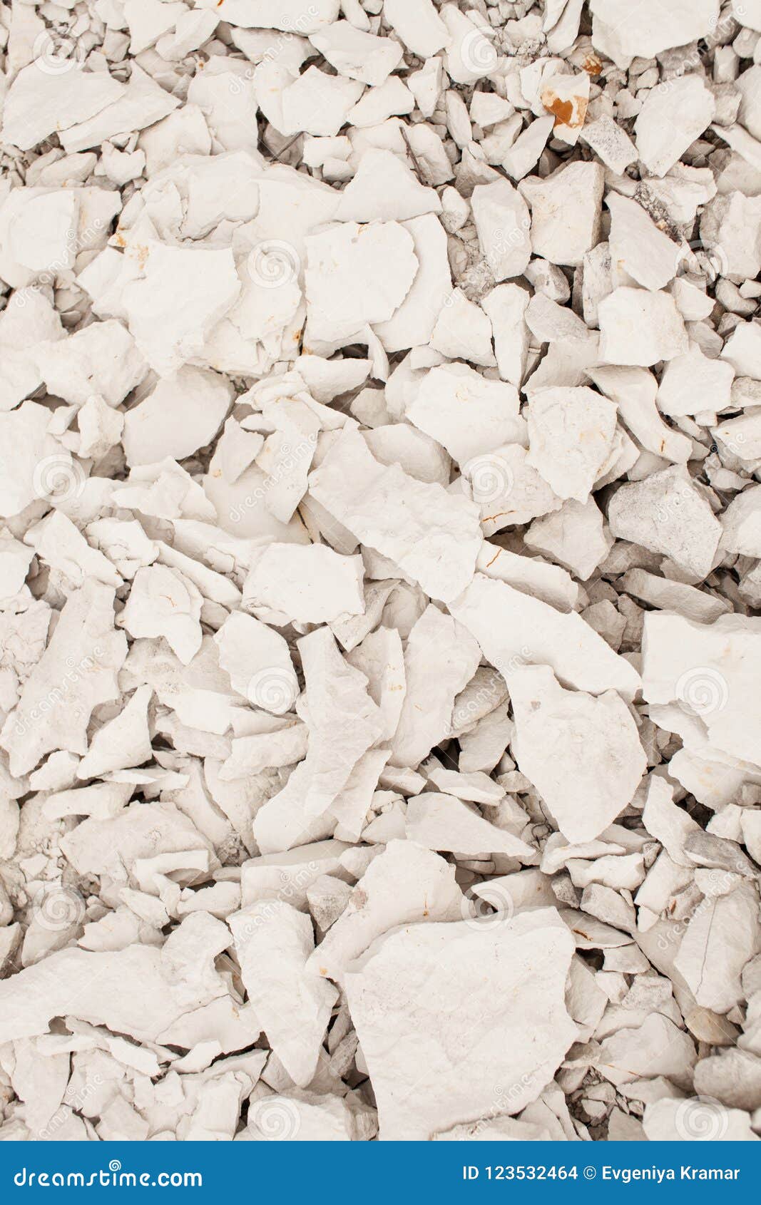 Texture of Small Limestone Stones. the View from the Top. Stock Photo ...