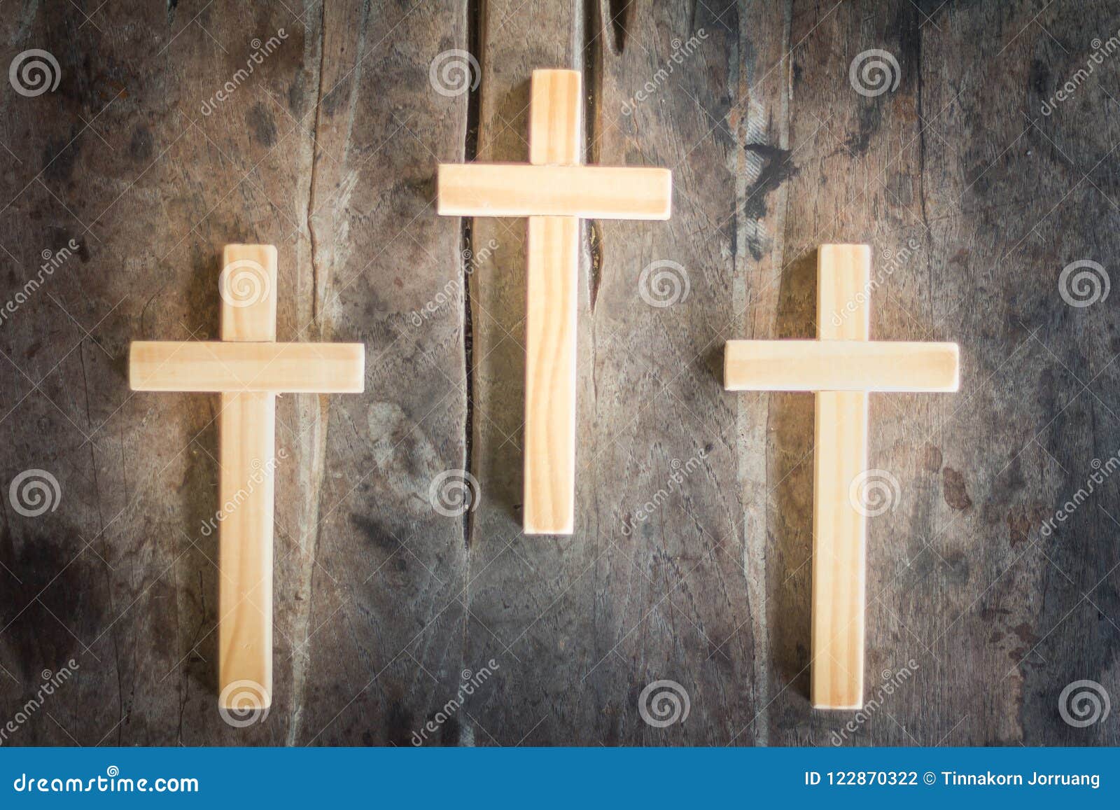 Background Image of Three Crosses. Stock Photo - Image of forgive ...