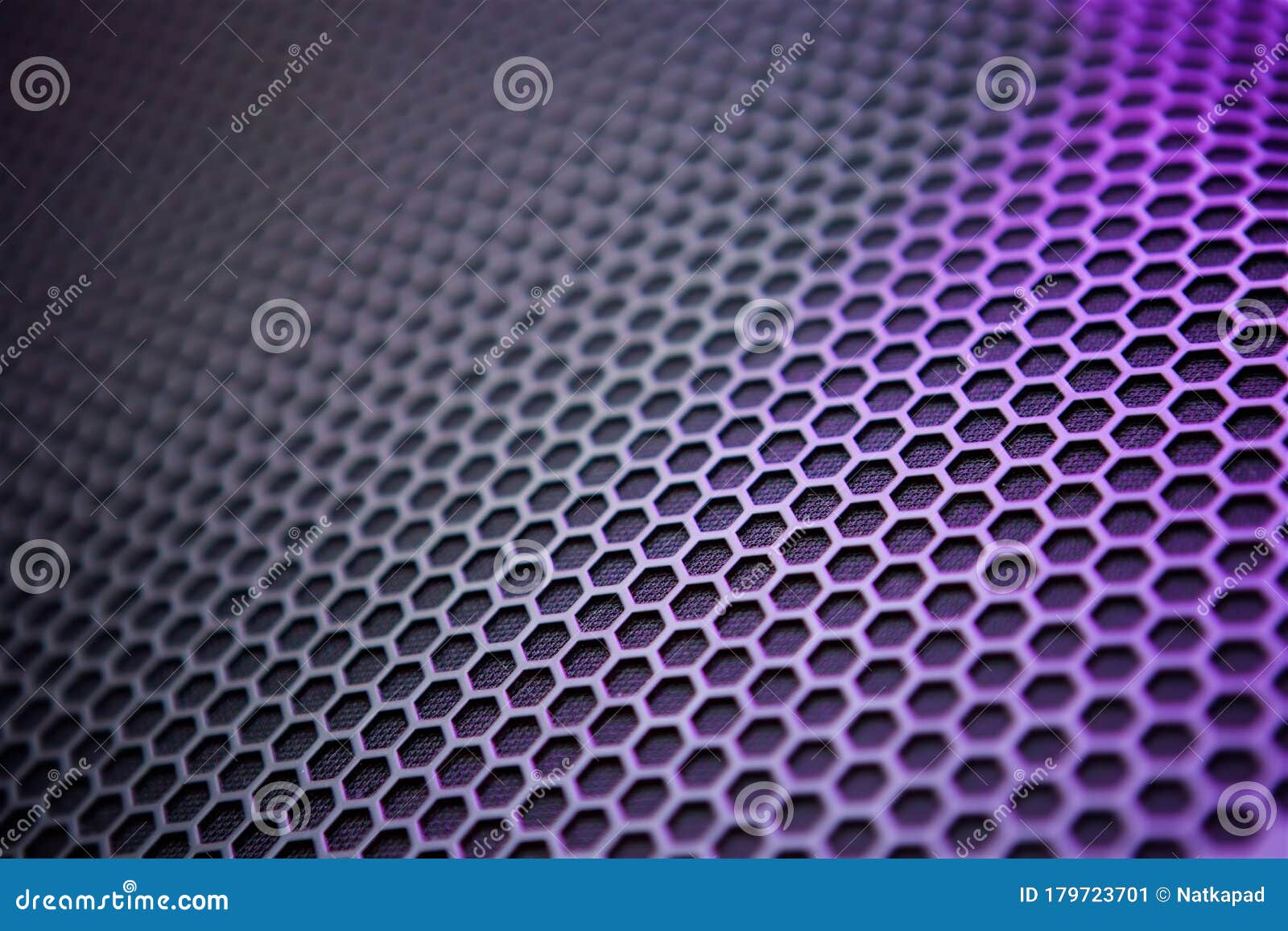 Background Image with a Three-dimensional Hexagonal Texture Stock ...