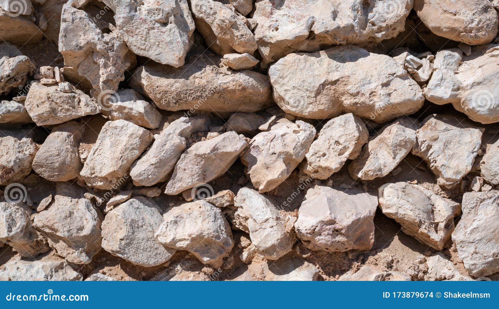 Background Image of Traditional Arab Stone Wall in Qatar Stock Photo ...