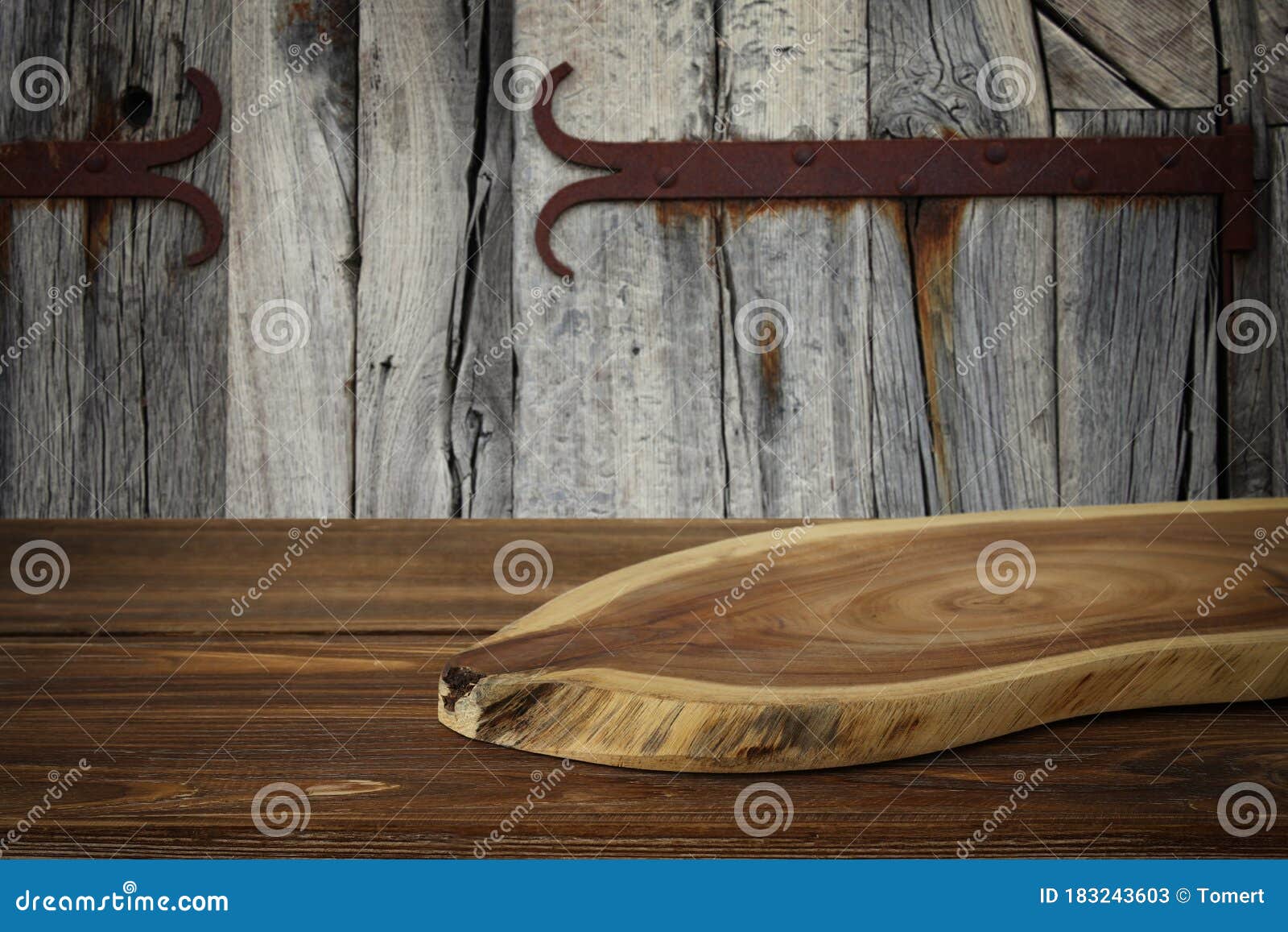 Background Image of Vintage Table in Front of Old Medieval Wooden Wall ...