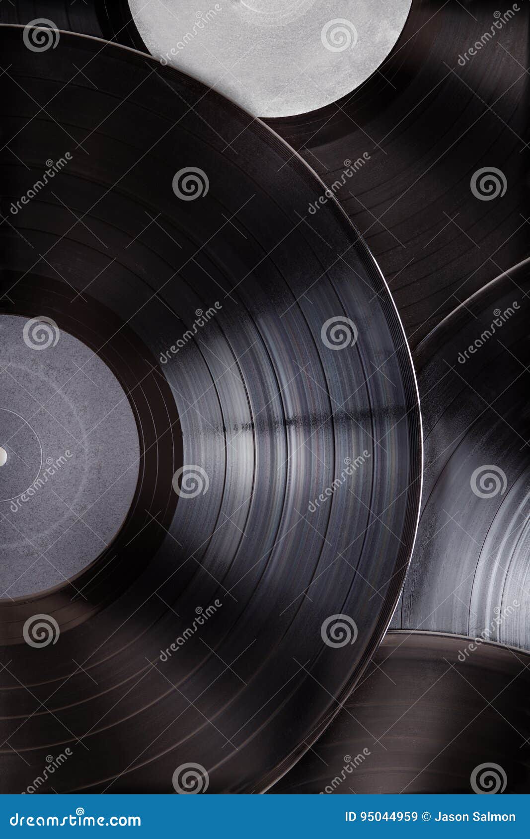 Vinyl records background stock image. Image of disco - 95044959
