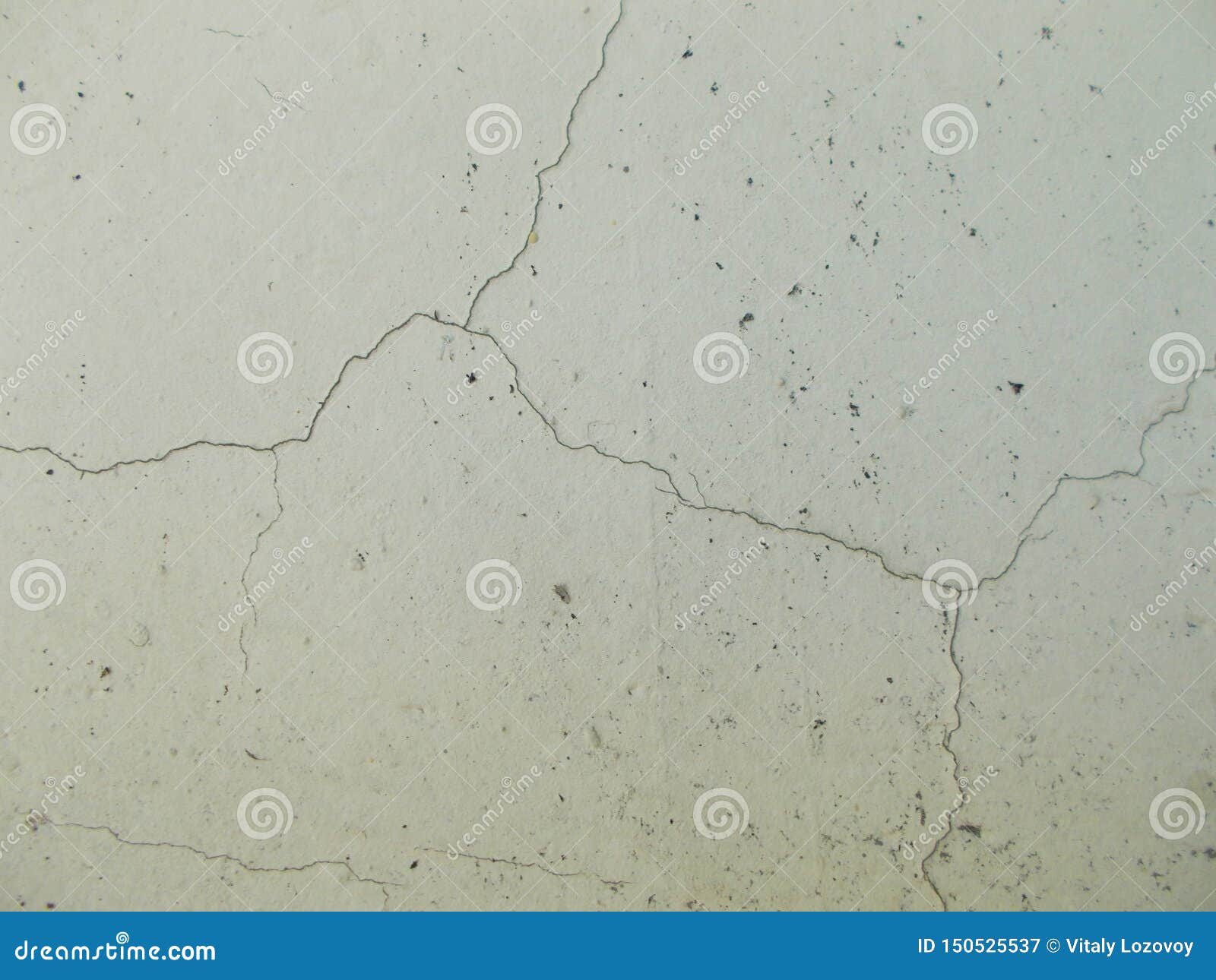 Crack in the wall stock image. Image of concrete, interior - 150525537