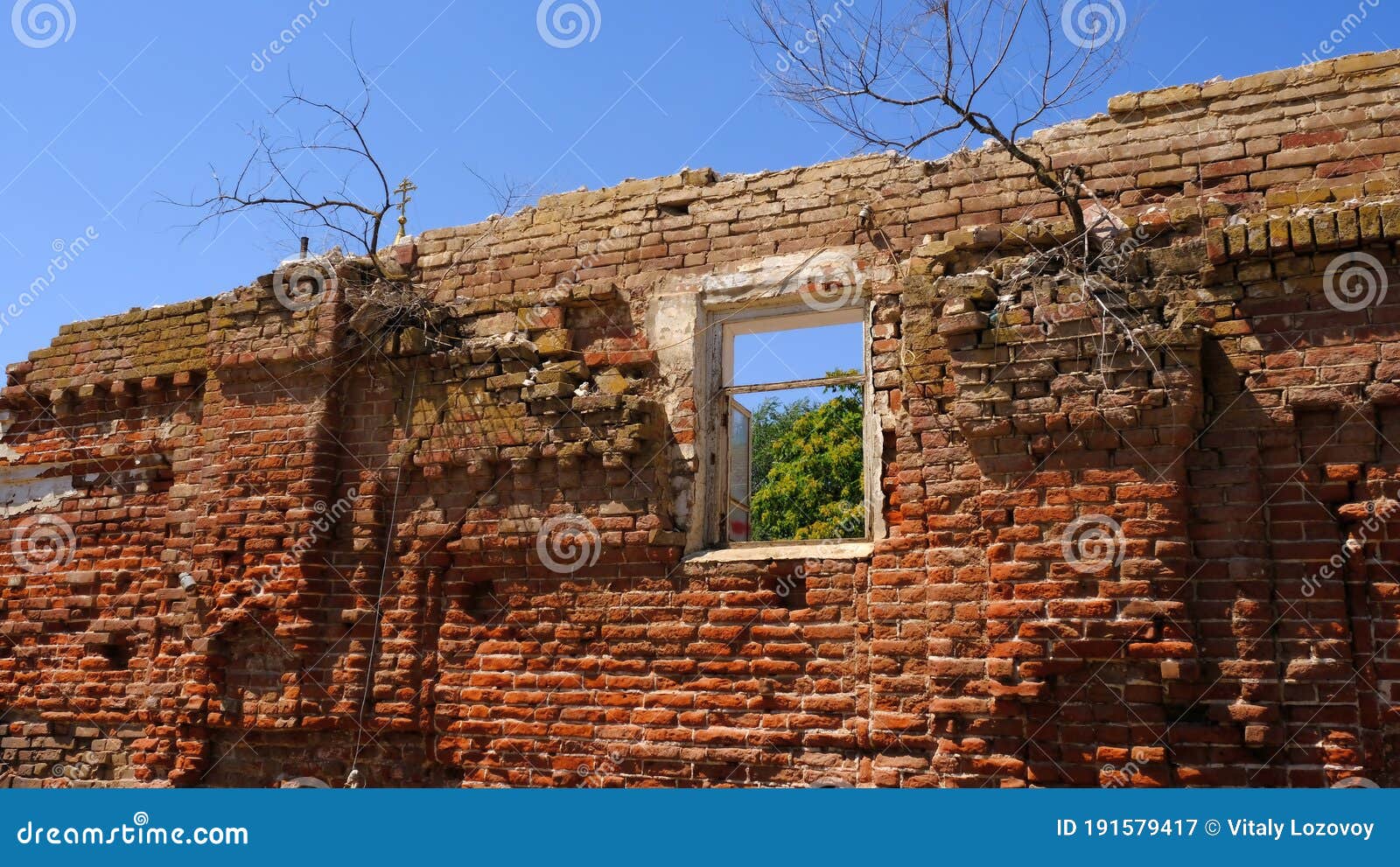 Old Brick Wall of a Building. Stock Image - Image of grunge, grungy ...