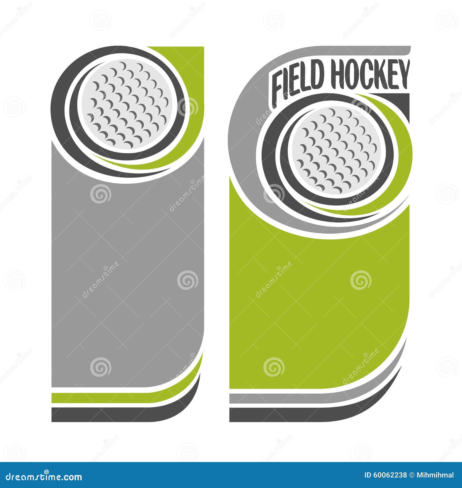 Background Images for Text on the Theme of Field Hockey Stock Vector ...
