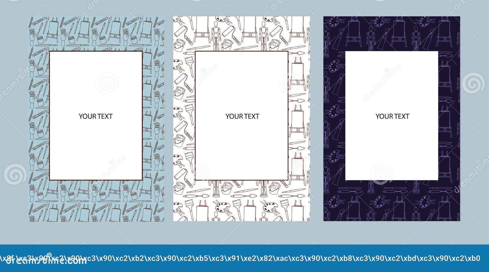 Background Images for Your Text in Vertical Format. Stock Vector ...