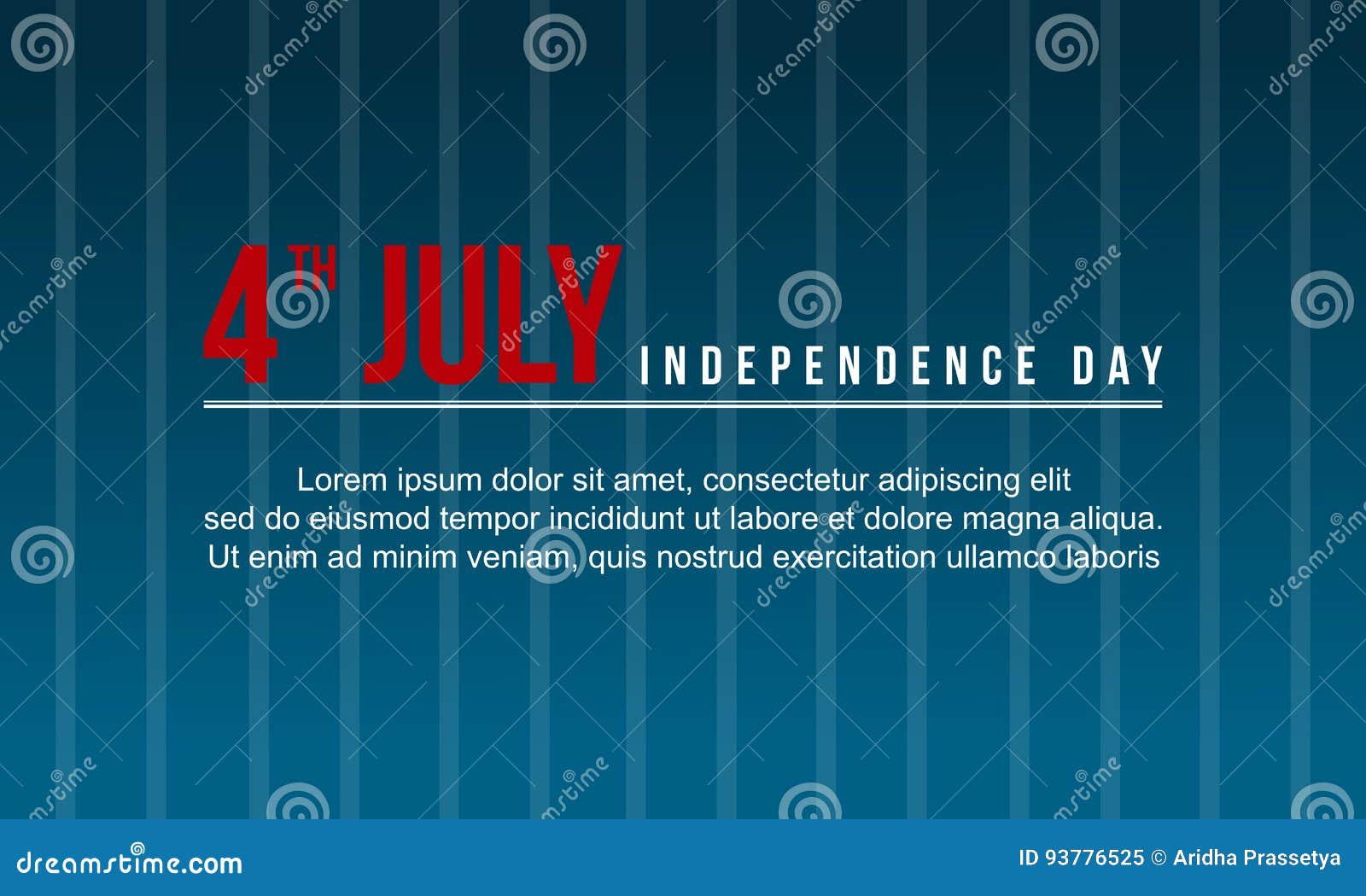 Background Independence Day Vector Illustration Stock Vector ...