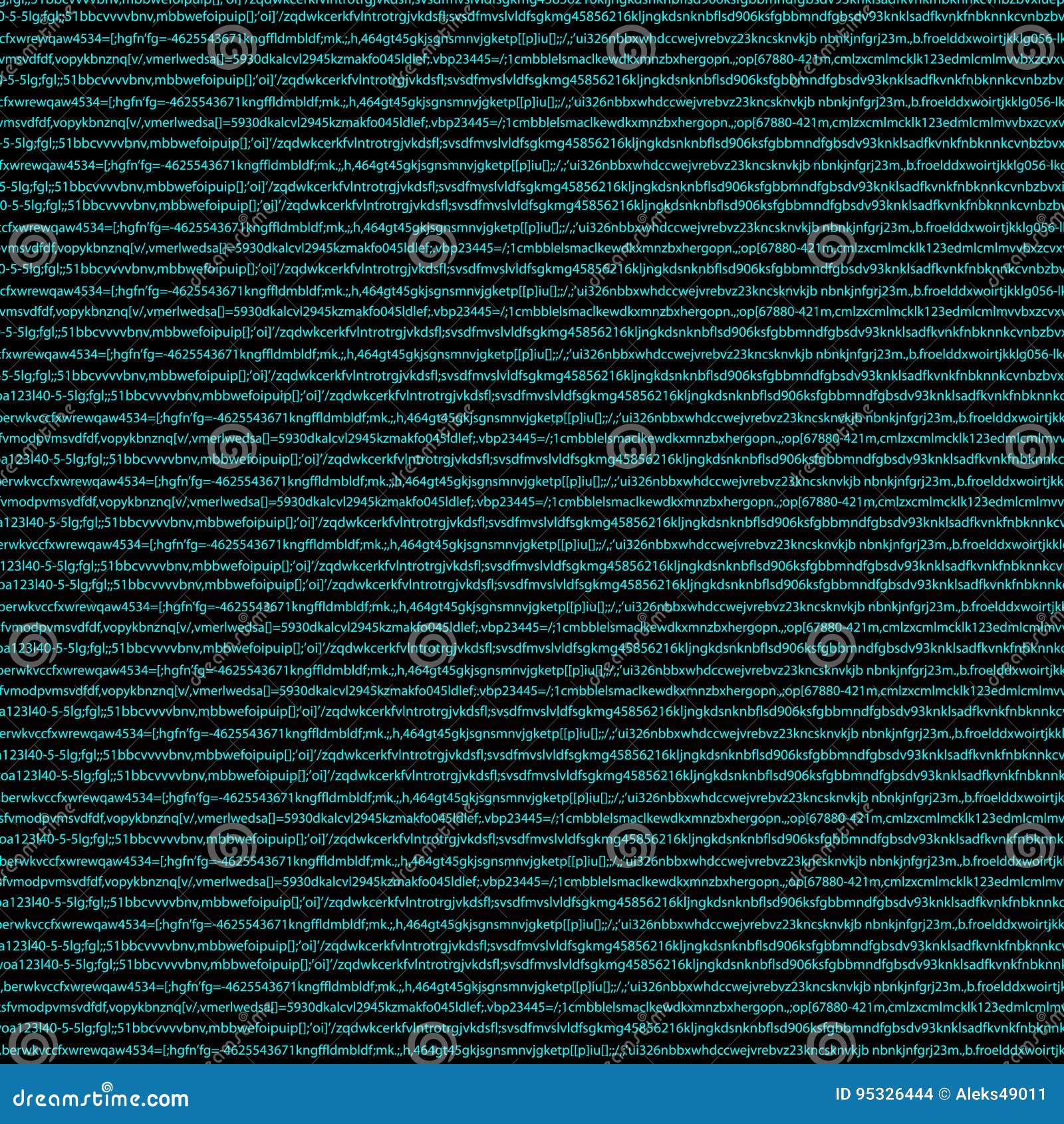 Background with Inscriptions Stock Vector - Illustration of computer ...