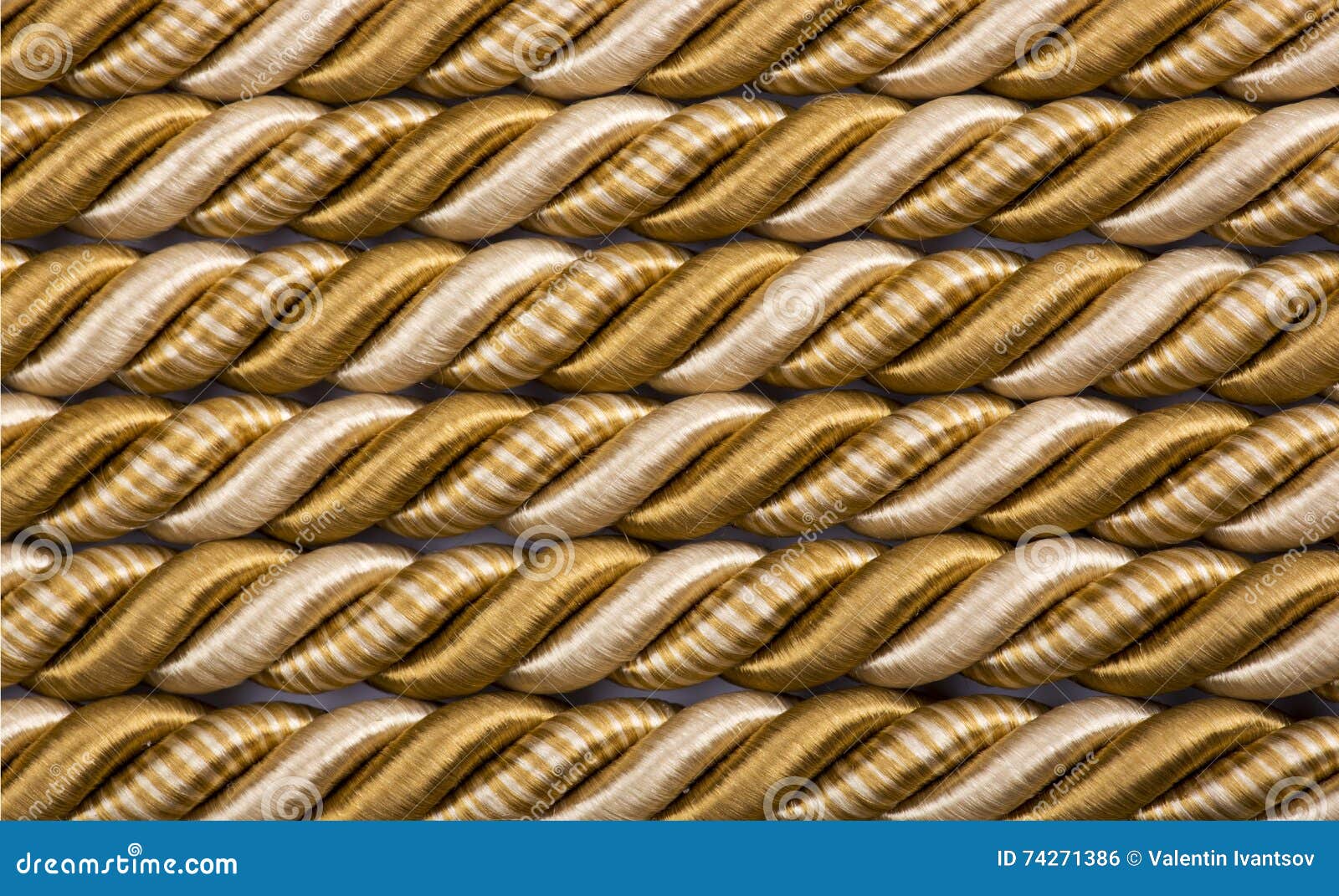 Background of Intertwined Threads Stock Photo - Image of material, gold ...