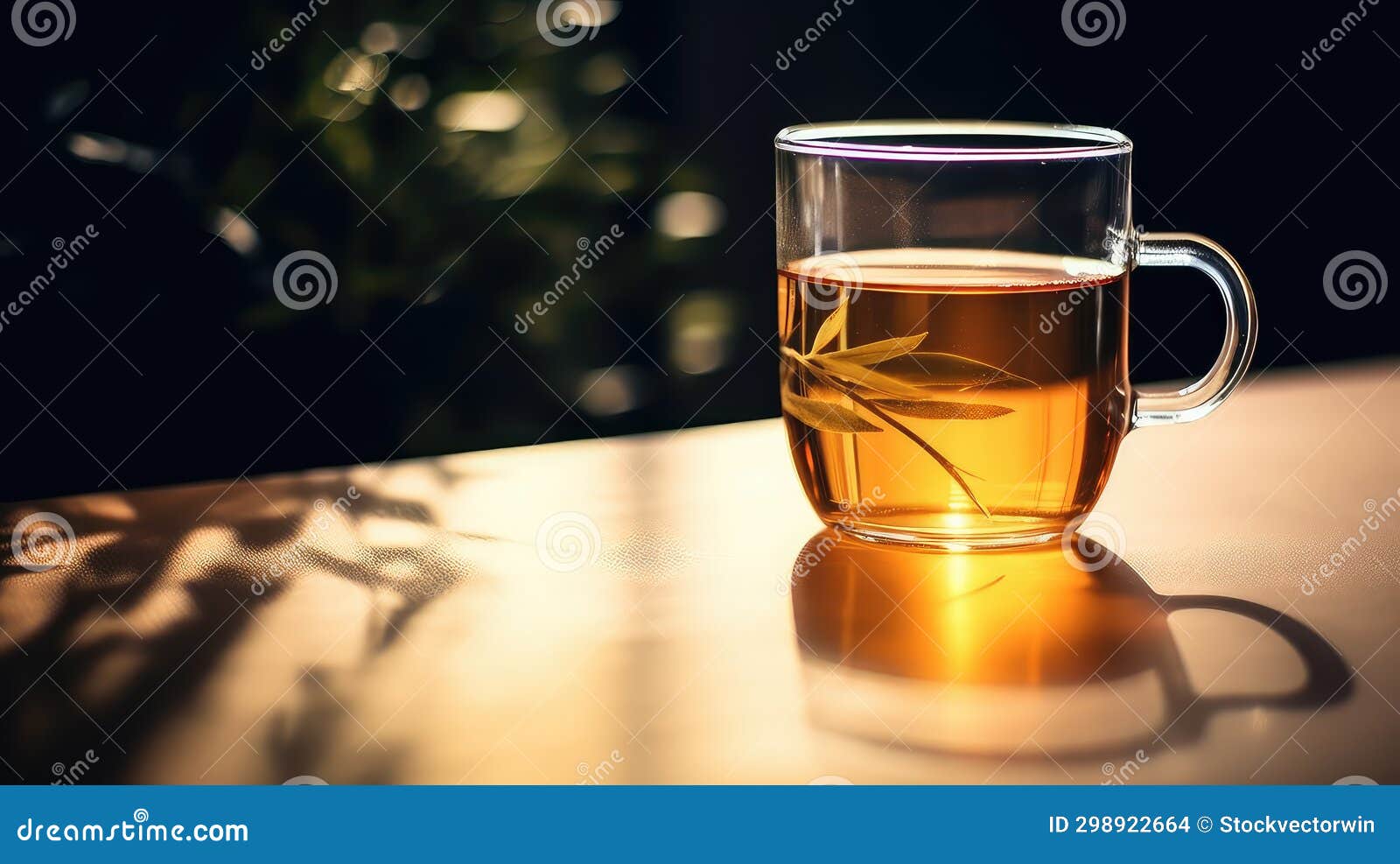 Background Isolated Tea Drink Clear Stock Illustration - Illustration ...