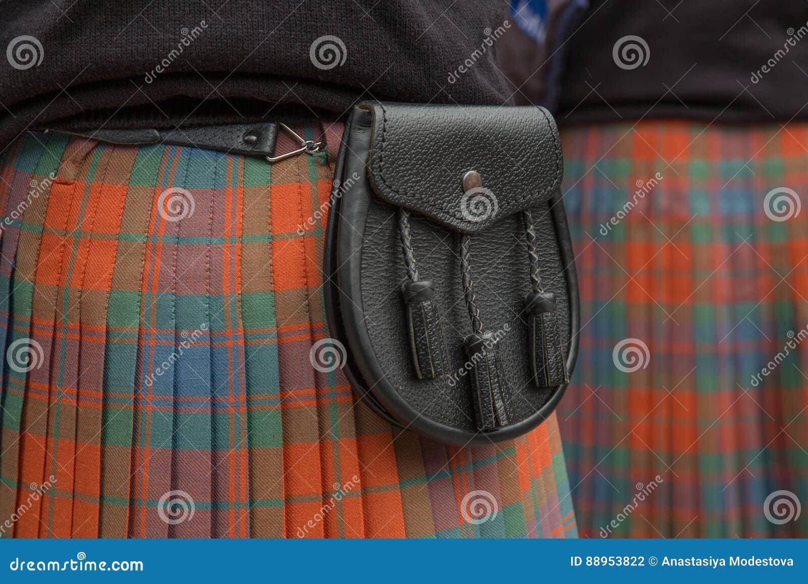 Background Kilt Closeup Canteen Stock Photo - Image of fabric, design ...
