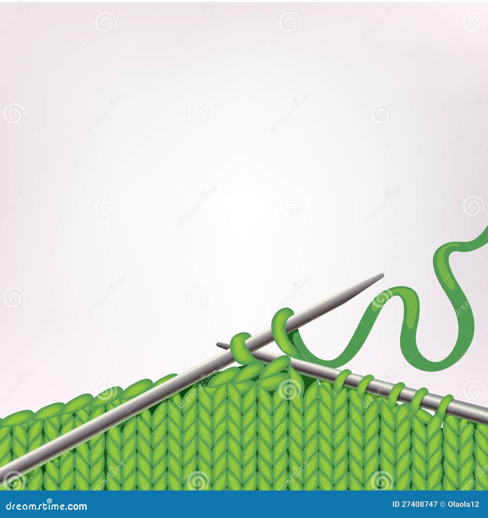 Background with knitting stock vector. Illustration of knit - 27408747