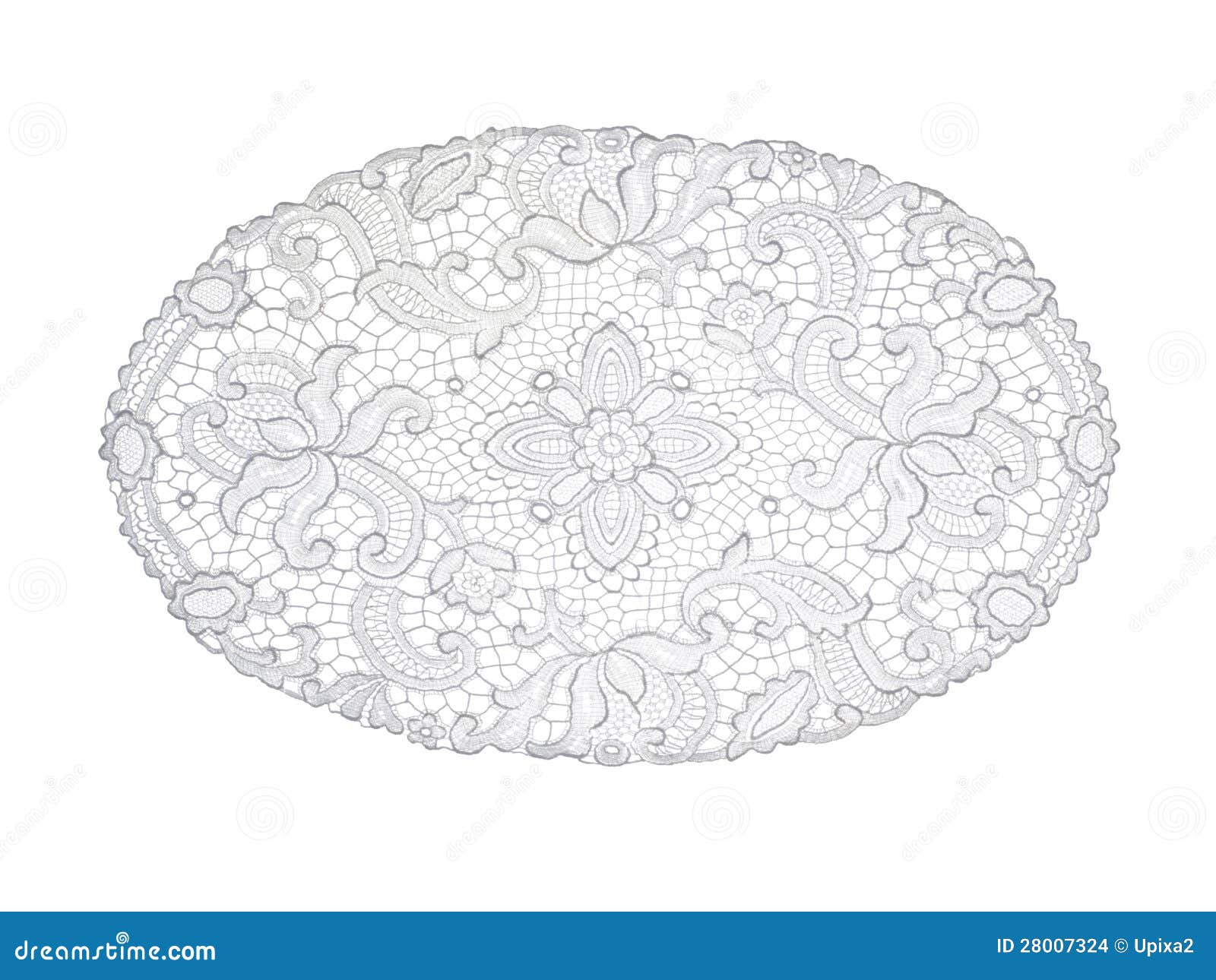 Background Lace White Doily Pattern Stock Photo - Image of needlework ...