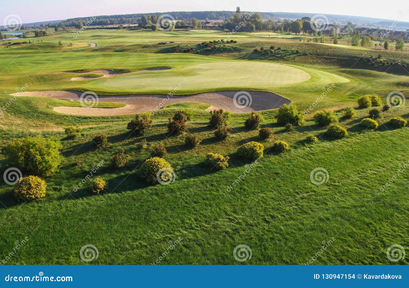 Background Landscape Golf Course Stock Photo - Image of sport, golf ...