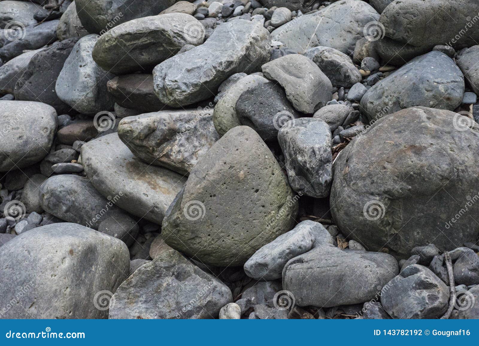 Background of Large River Pebbles Stock Photo - Image of abstract ...