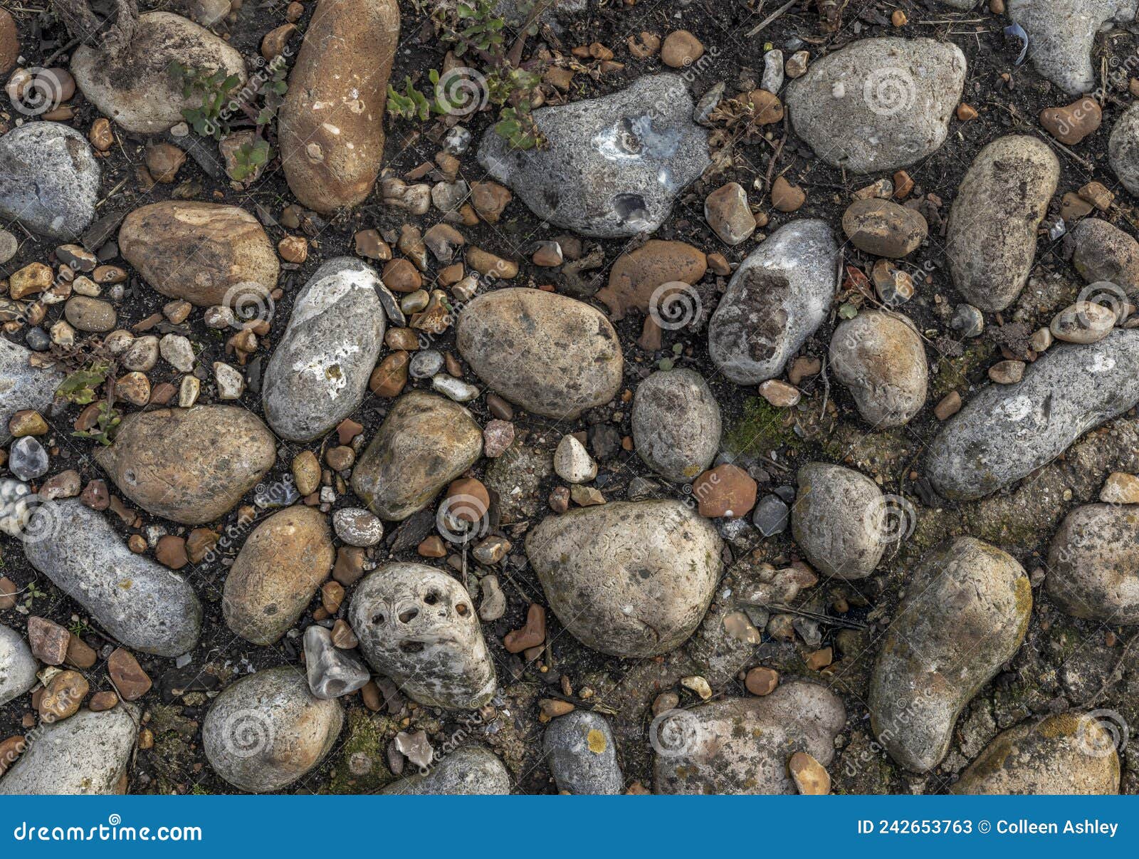 Background of Large and Small Stone Stock Image - Image of environment ...