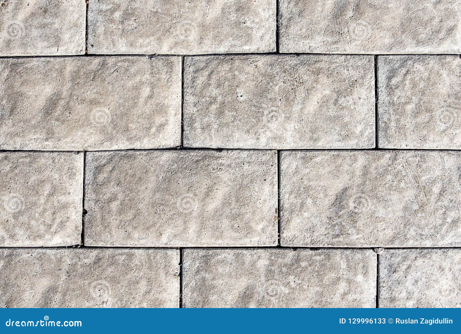The Background of the Large Stone Bricks of Grey Stock Image - Image of ...