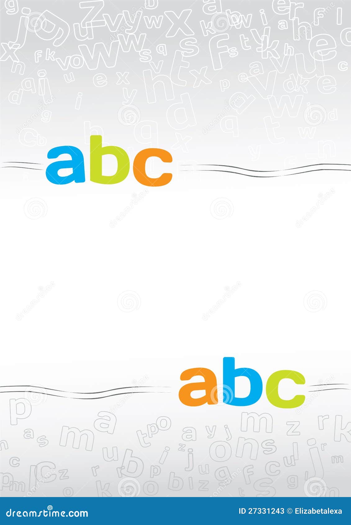 Background with letters stock vector. Illustration of modern - 27331243
