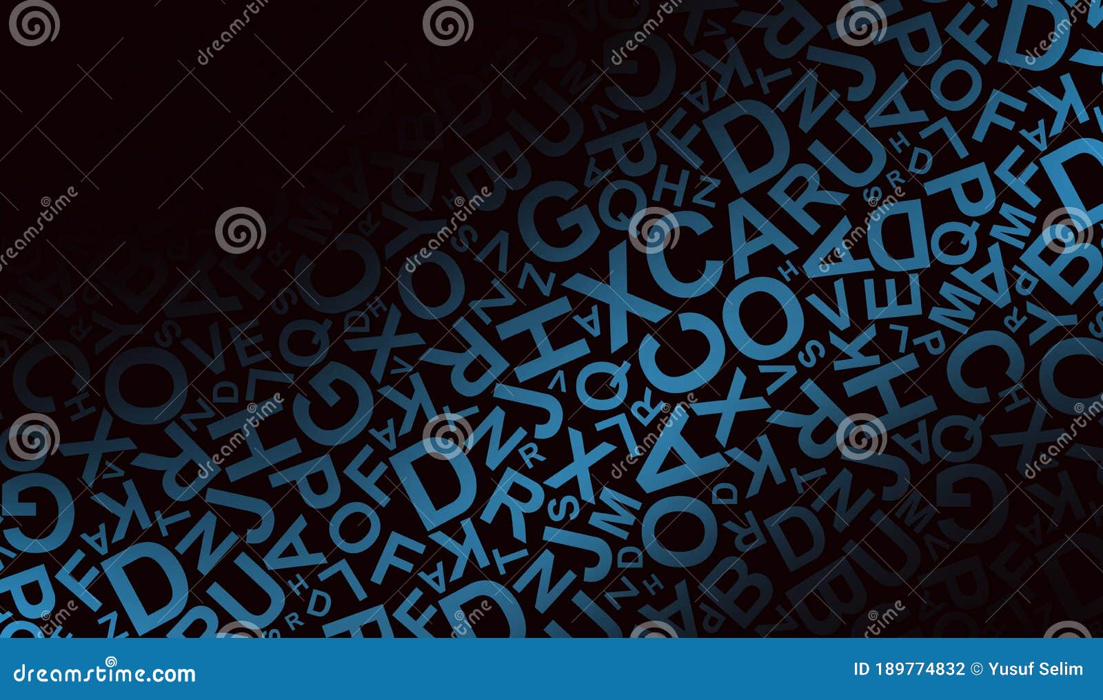 Background with letters. stock illustration. Illustration of backdrop ...