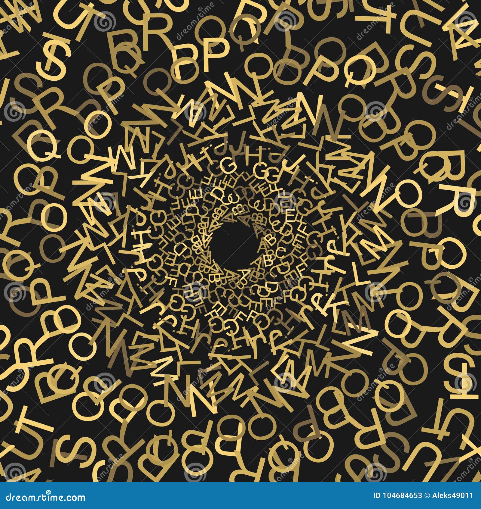 Background of letters stock vector. Illustration of science - 104684653