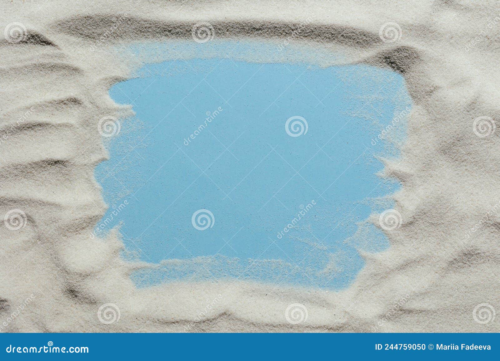 Background of Light Beach Sand with Shifted Focus Stock Photo - Image ...