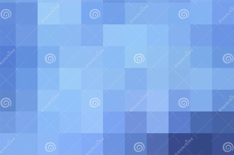 Background from Light Blue Squares. Blue Geometric Texture. Vector ...