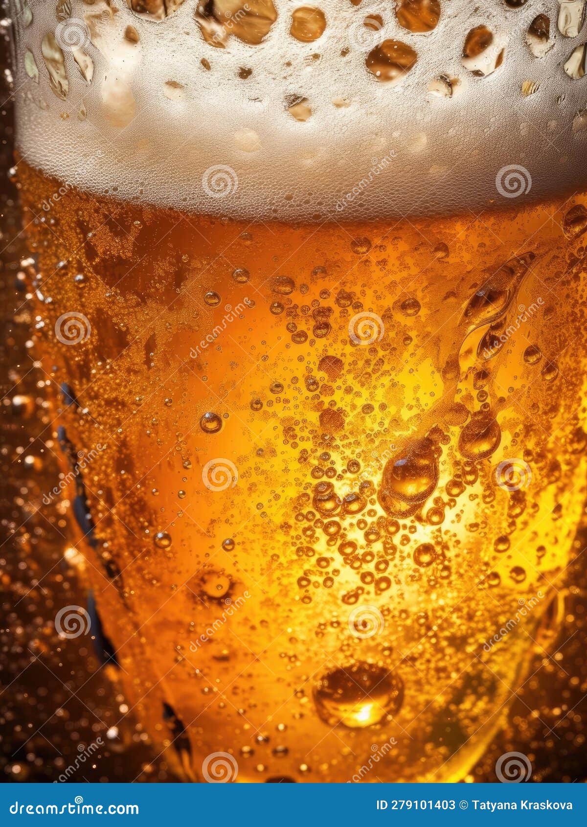 Background of Light Golden Beer Stock Illustration - Illustration of ...