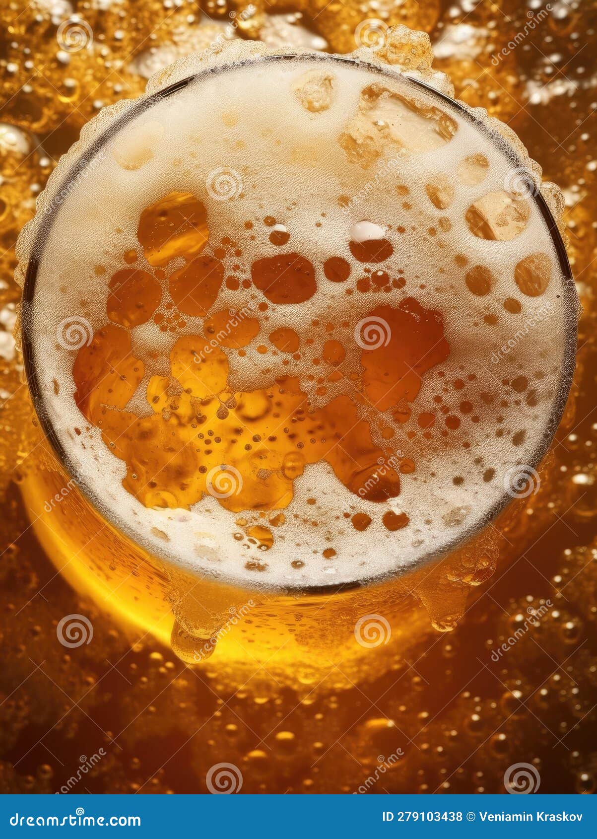 Background of Light Golden Beer Stock Illustration - Illustration of ...