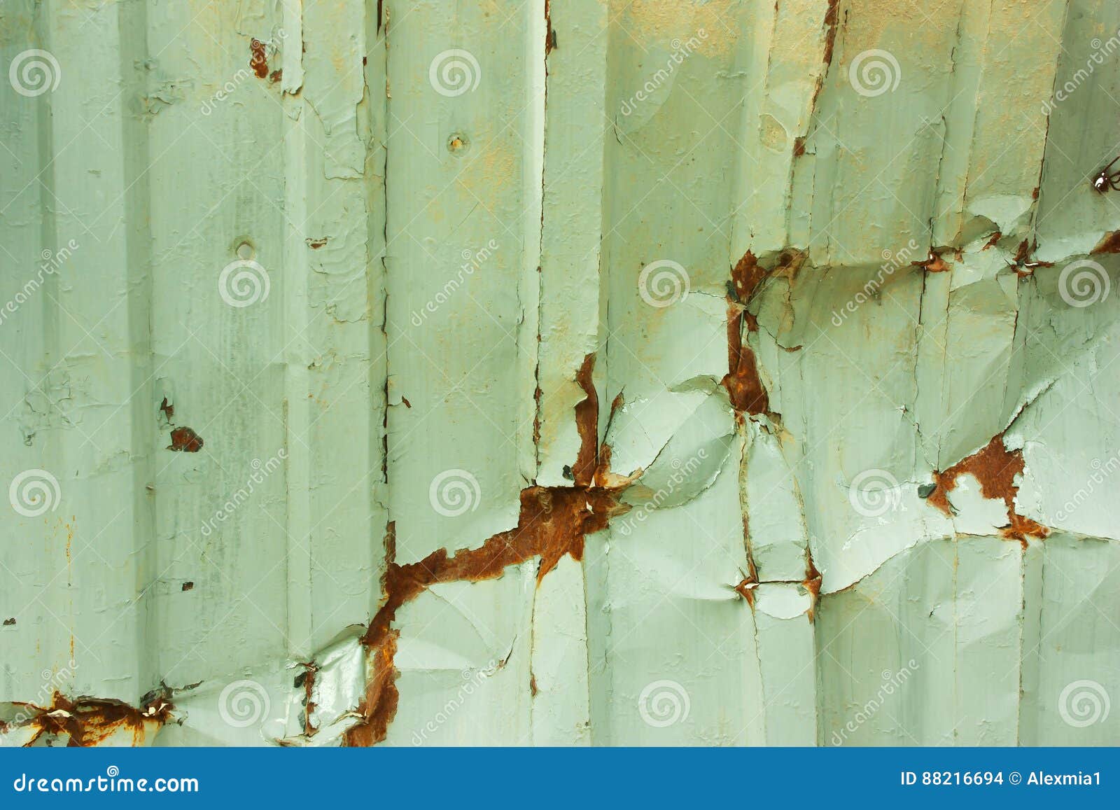Background Light Green Aluminum, Metallic Texture and Rust Stock Photo ...