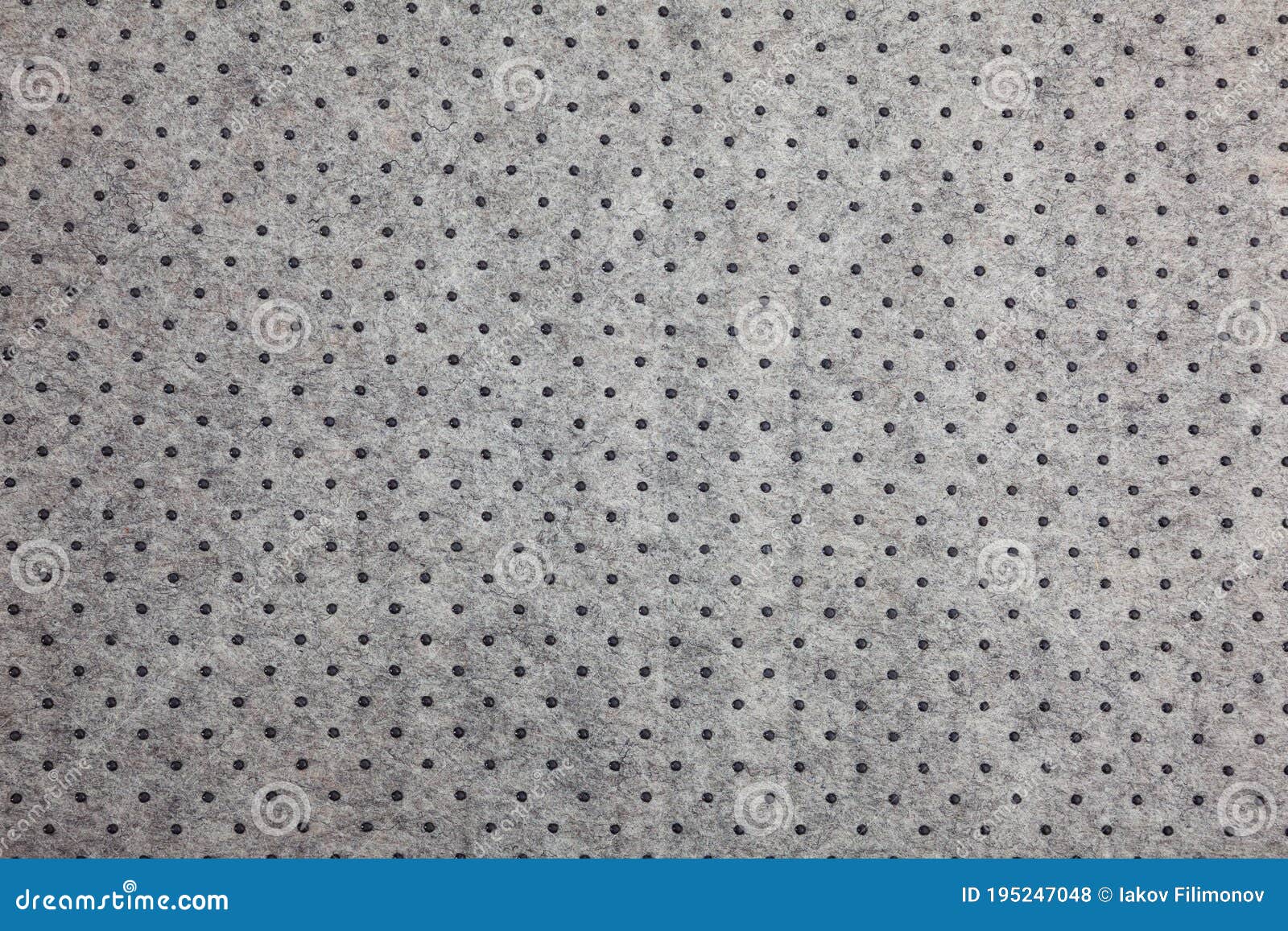 Grey Felt Material Background with Dark Dots Stock Photo - Image of ...