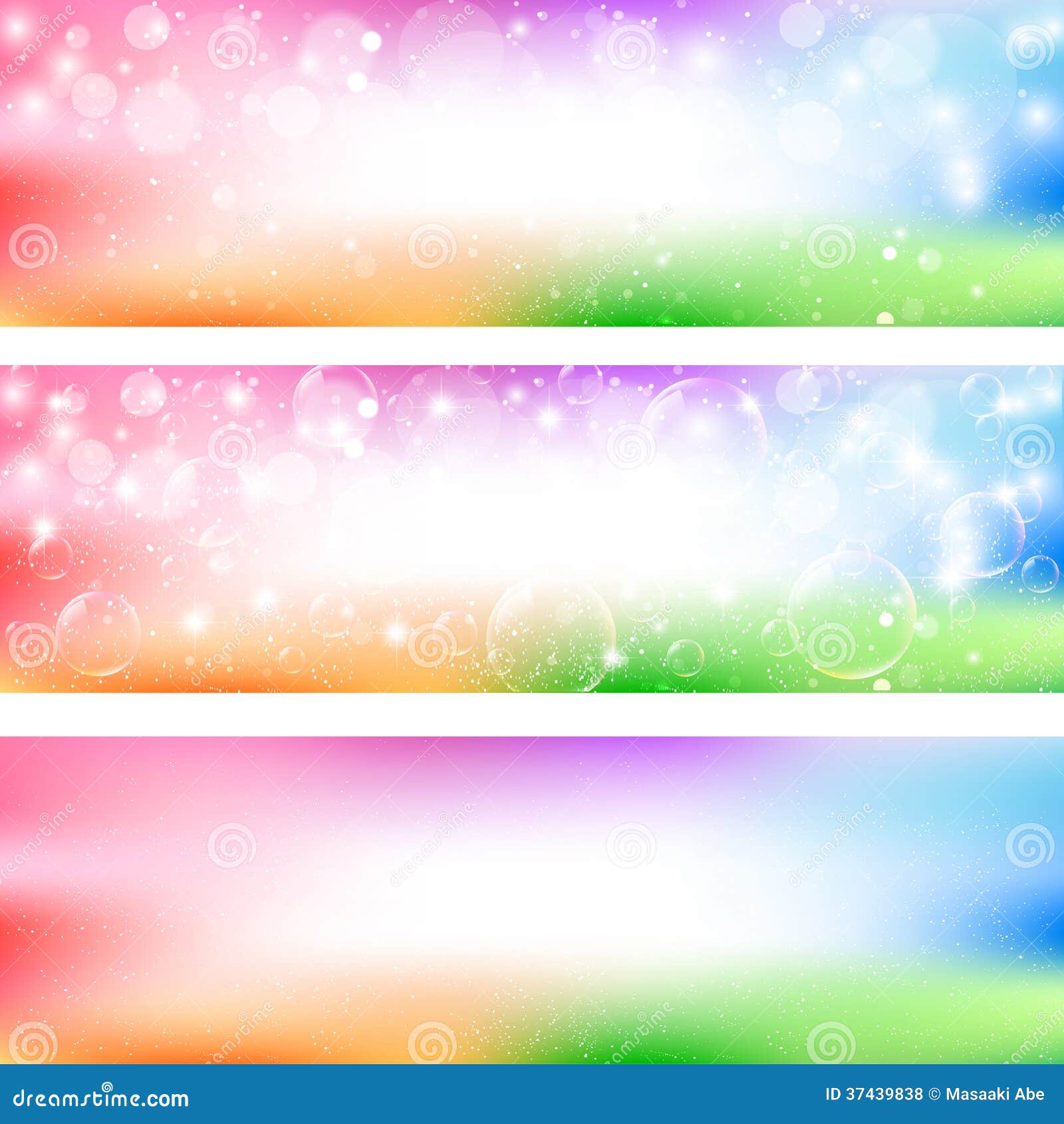 Background light rainbow stock vector. Illustration of spring - 37439838