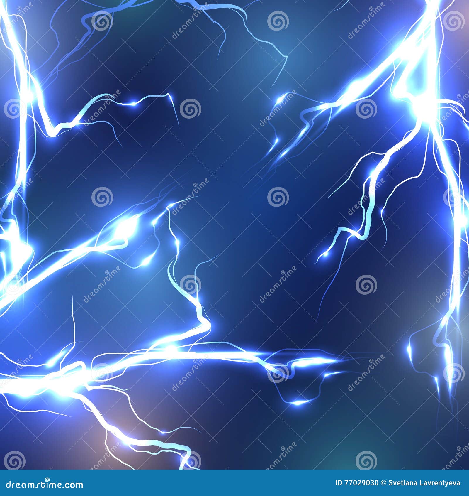 Background with Lightning. Bright Background Flash Stock Vector ...