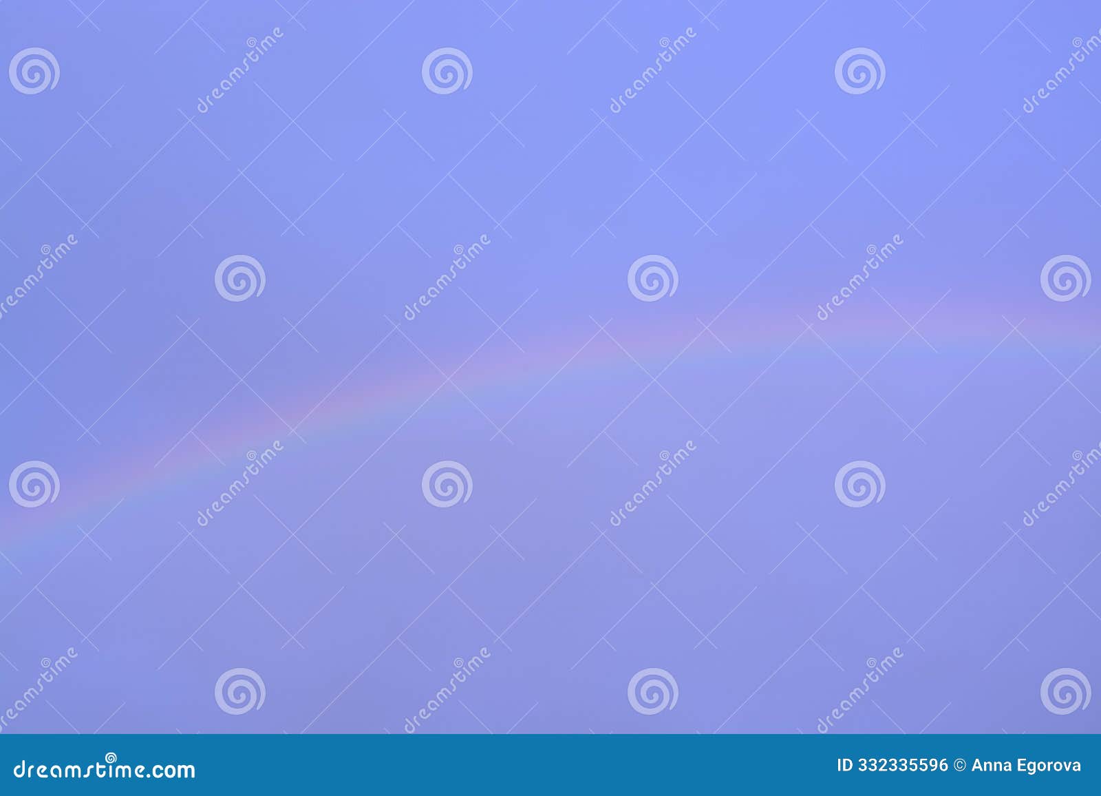 Background on Lilac Sky with Rainbow and Copy Space Stock Photo - Image ...