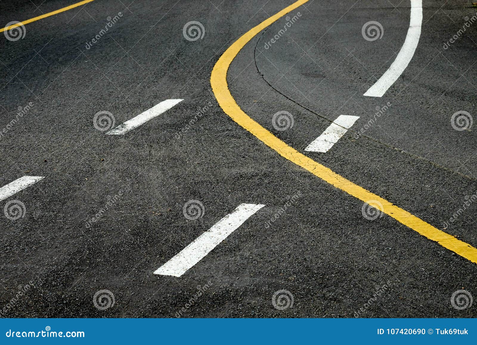 Background Line on Asphalt Road Stock Photo - Image of lane, direction ...