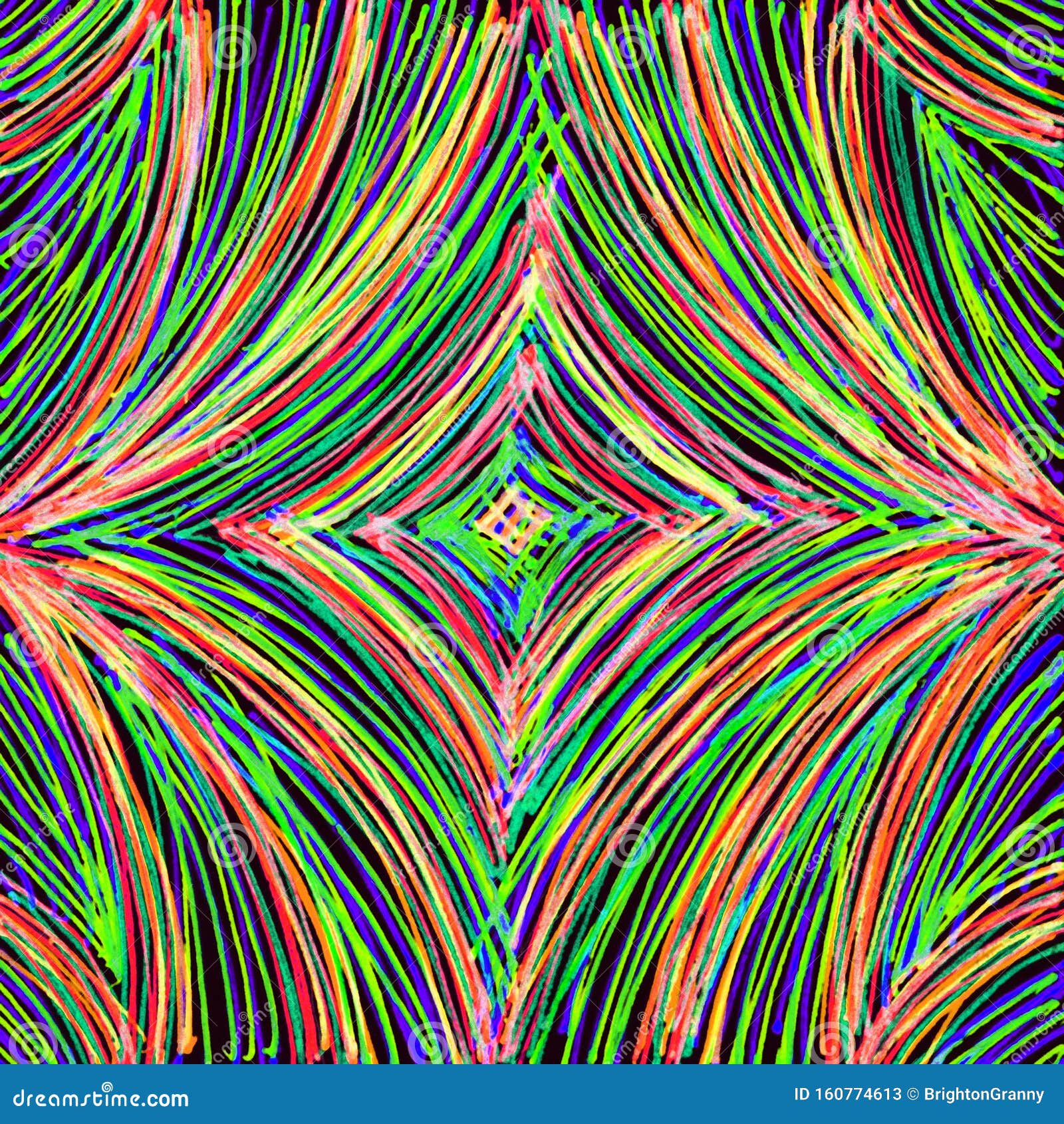 A Background of Lines Forming a Diamond Shape. Stock Illustration ...