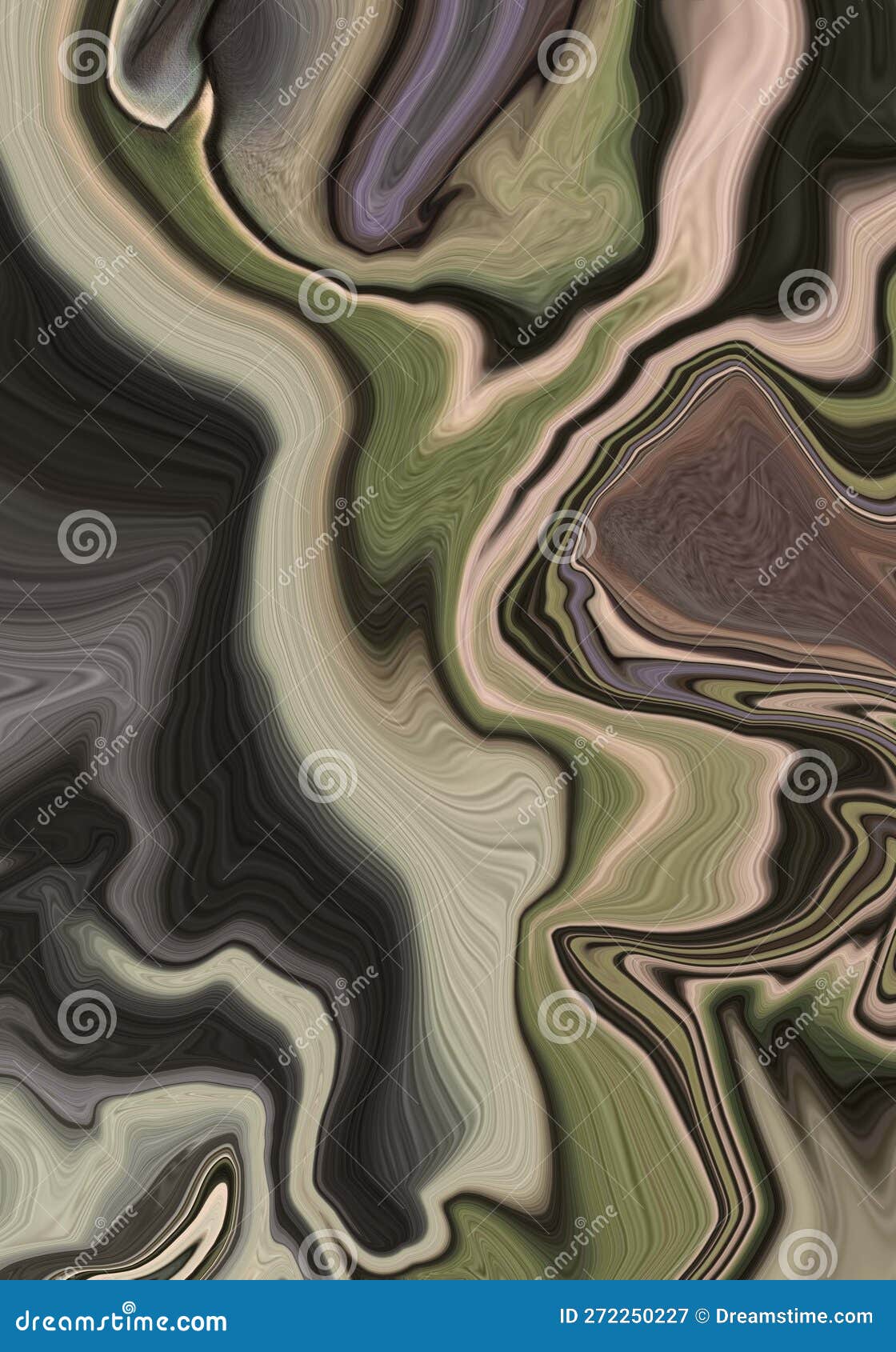 Background with Liquid Marble Texture, Colorful Paint, Color Mixing ...