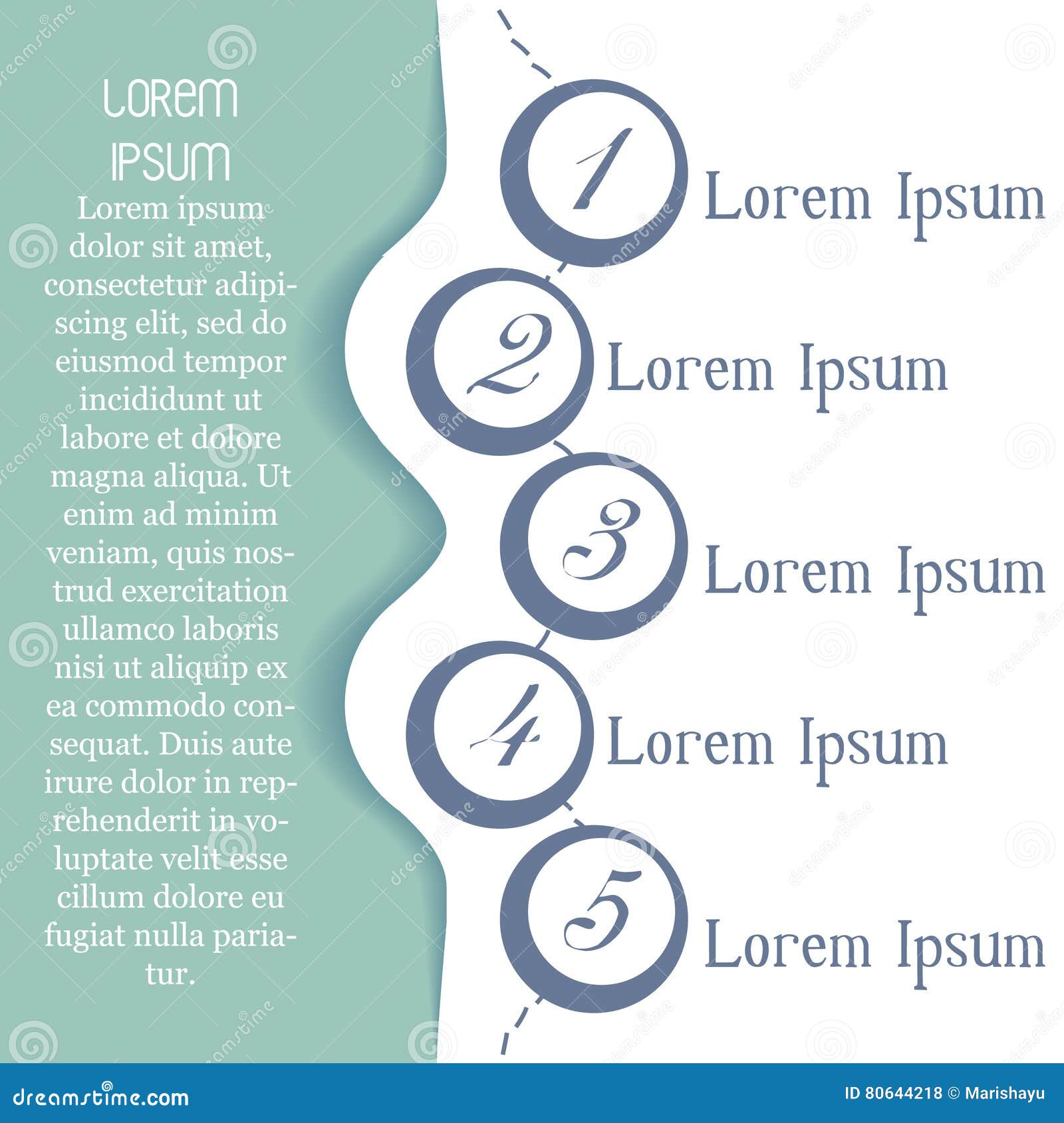 Background with List and Text Stock Vector - Illustration of production ...