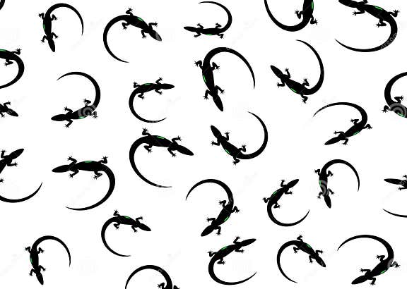 Background lizard. stock vector. Illustration of design - 42218885