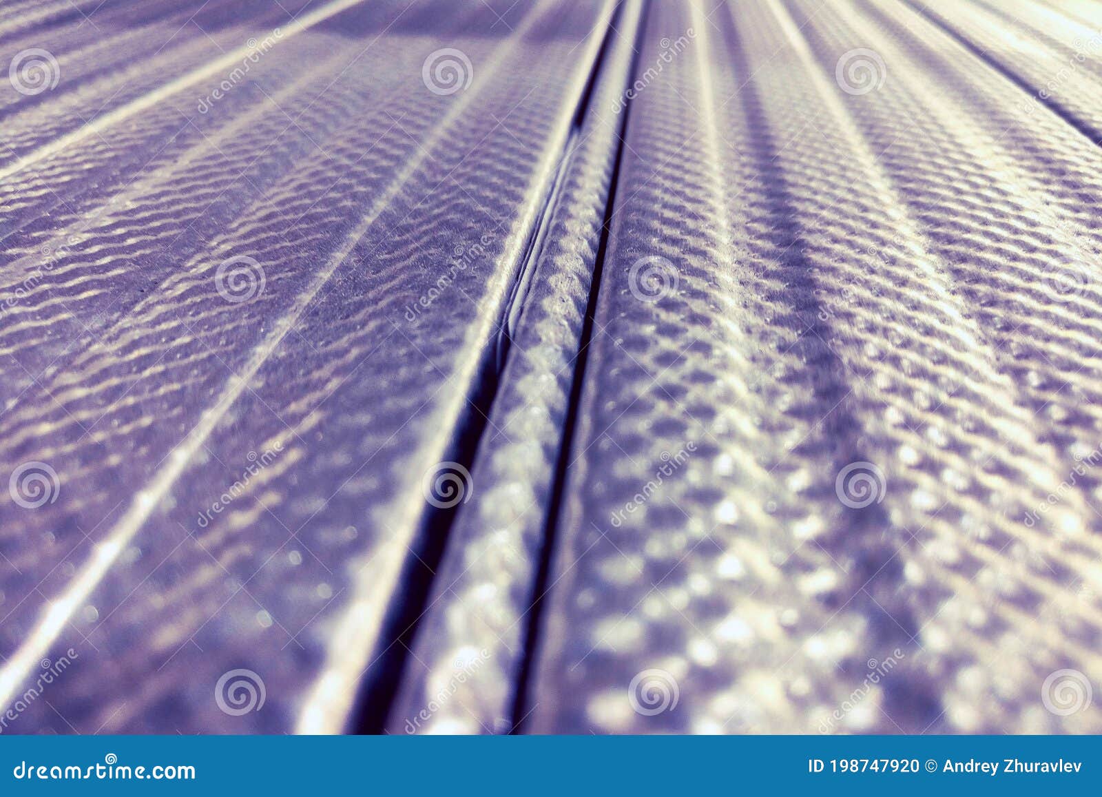 Background of Longitudinal Metal Profile with Pattern, Copy Space Stock ...