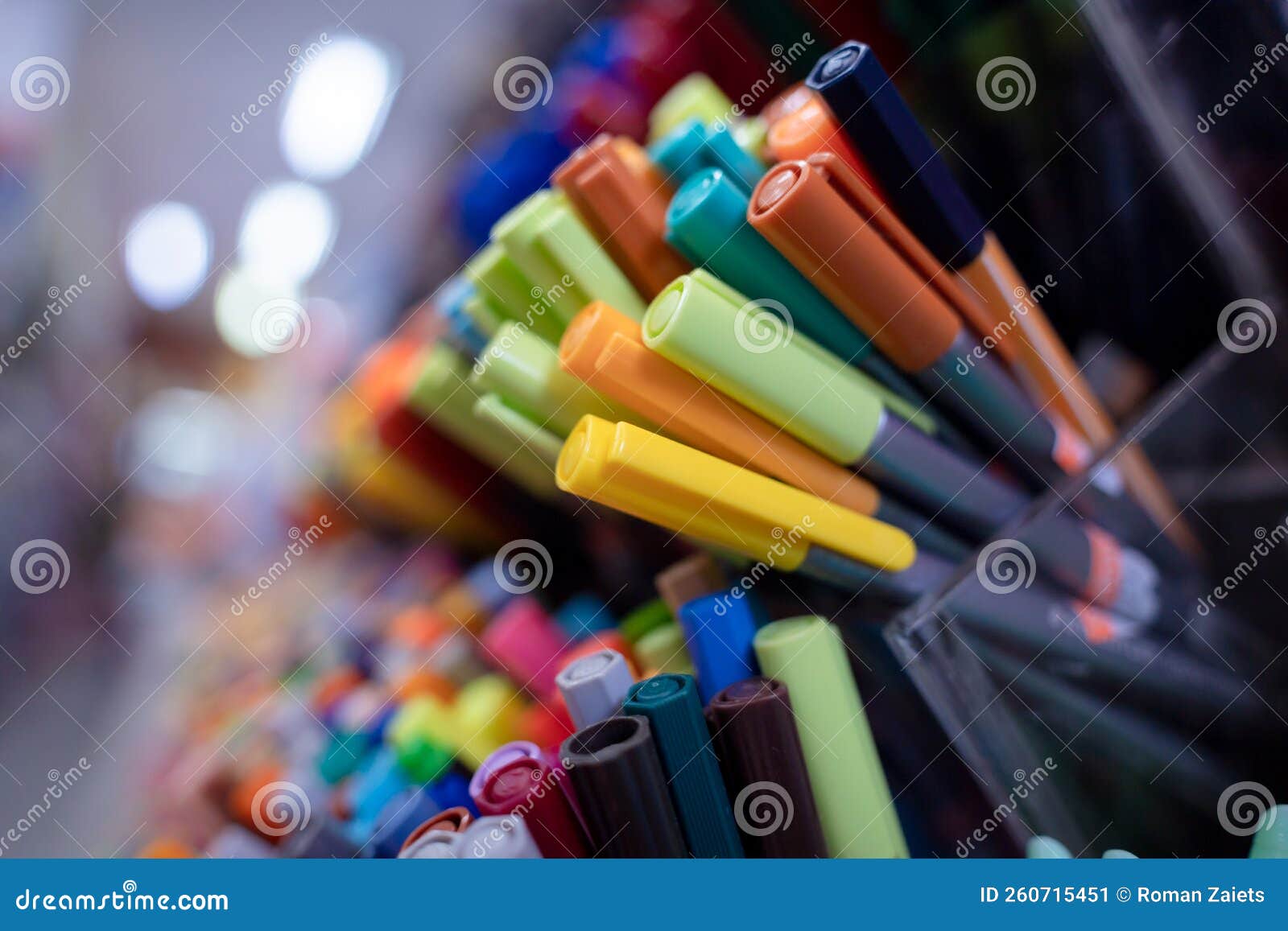 Background of Lots Assorted Colorful Marker Pen Set Stock Image - Image ...